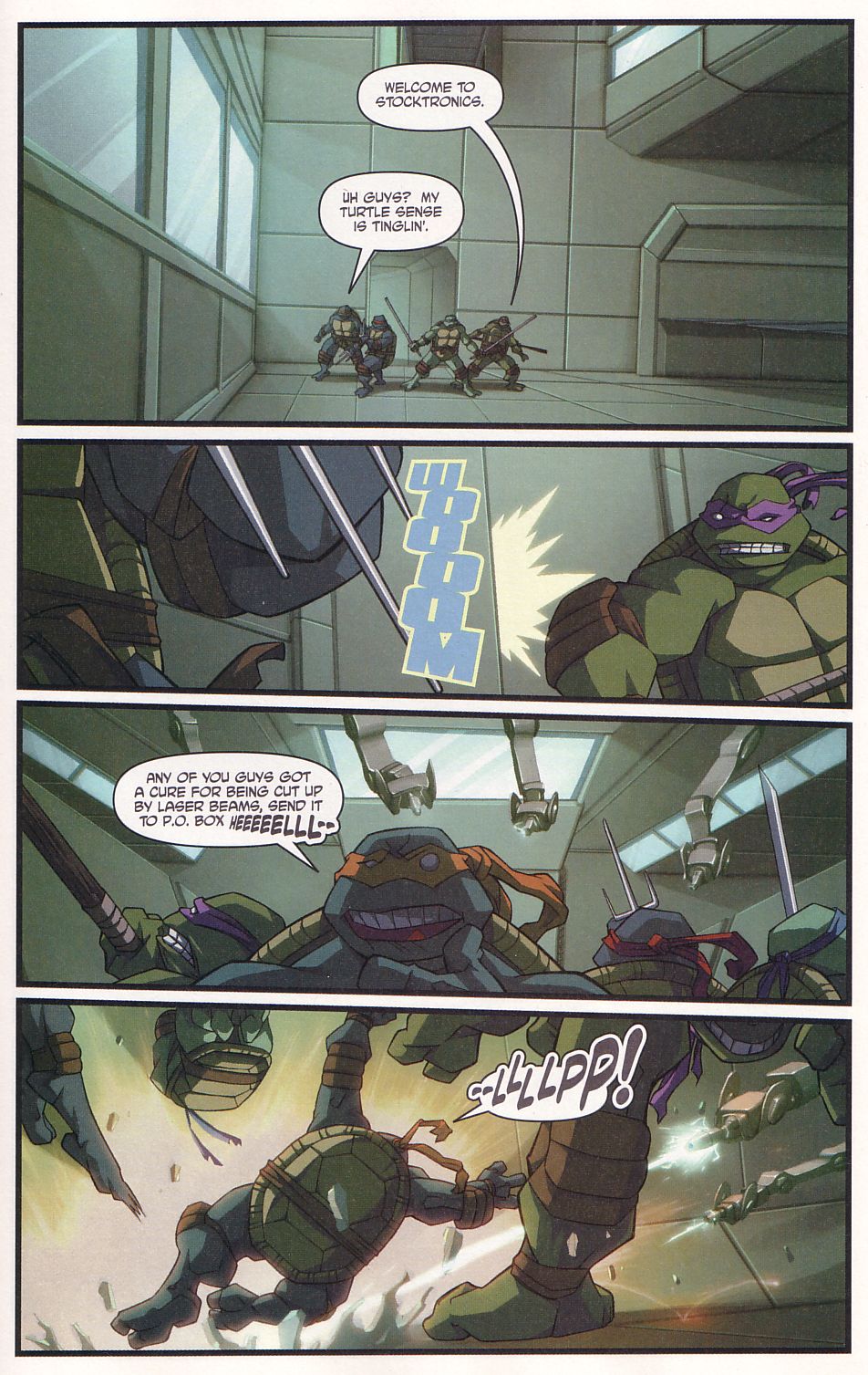 Read online Teenage Mutant Ninja Turtles (2003) comic - Issue #3