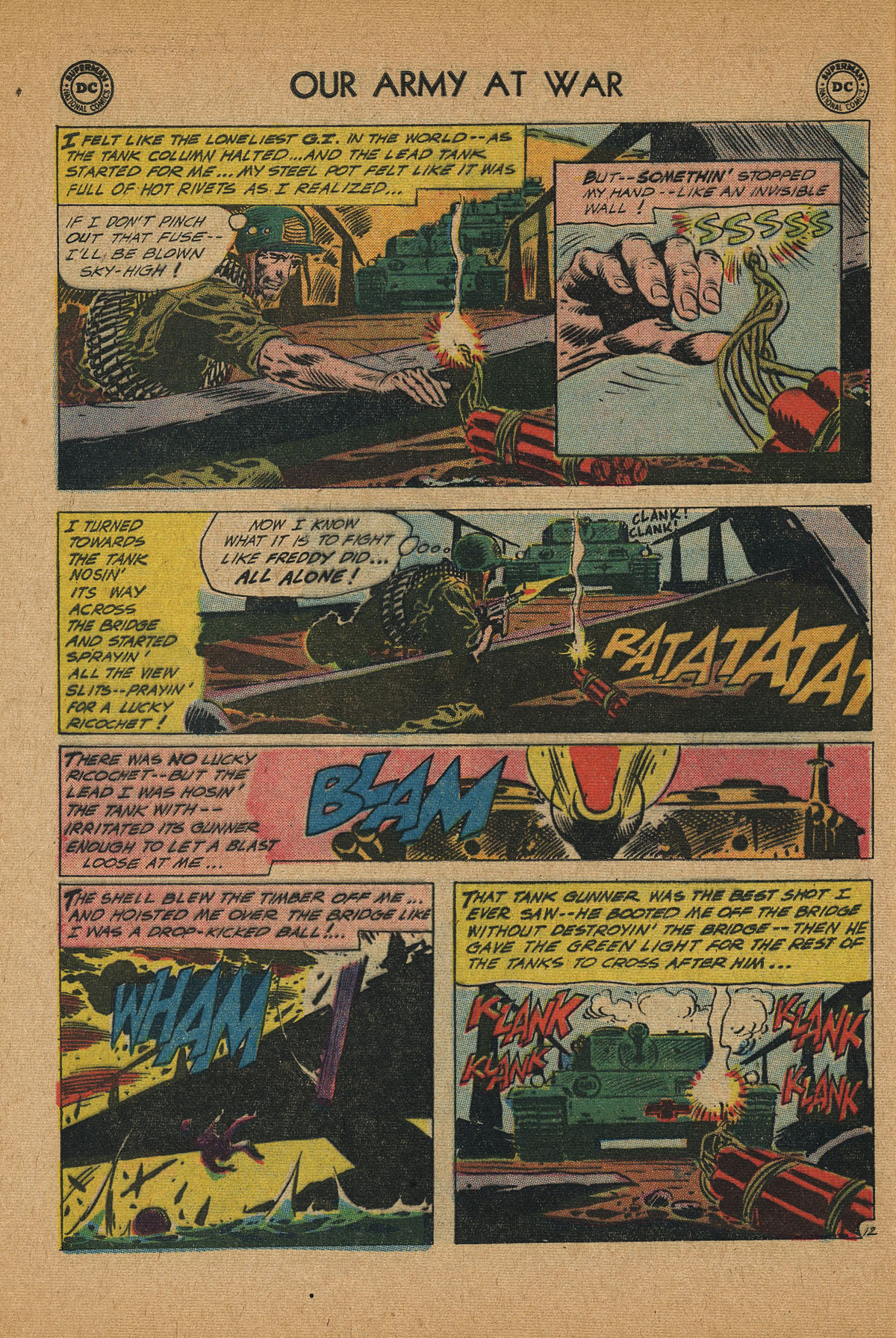 Read online Our Army at War (1952) comic - Issue #102