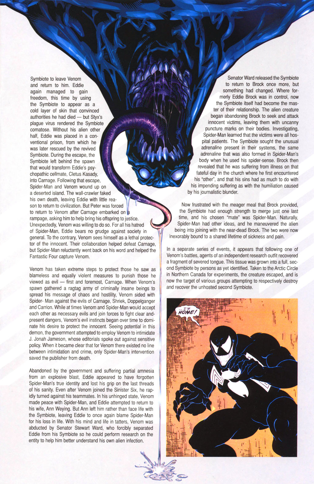 Read online Venom Poster Book comic - Issue # Full