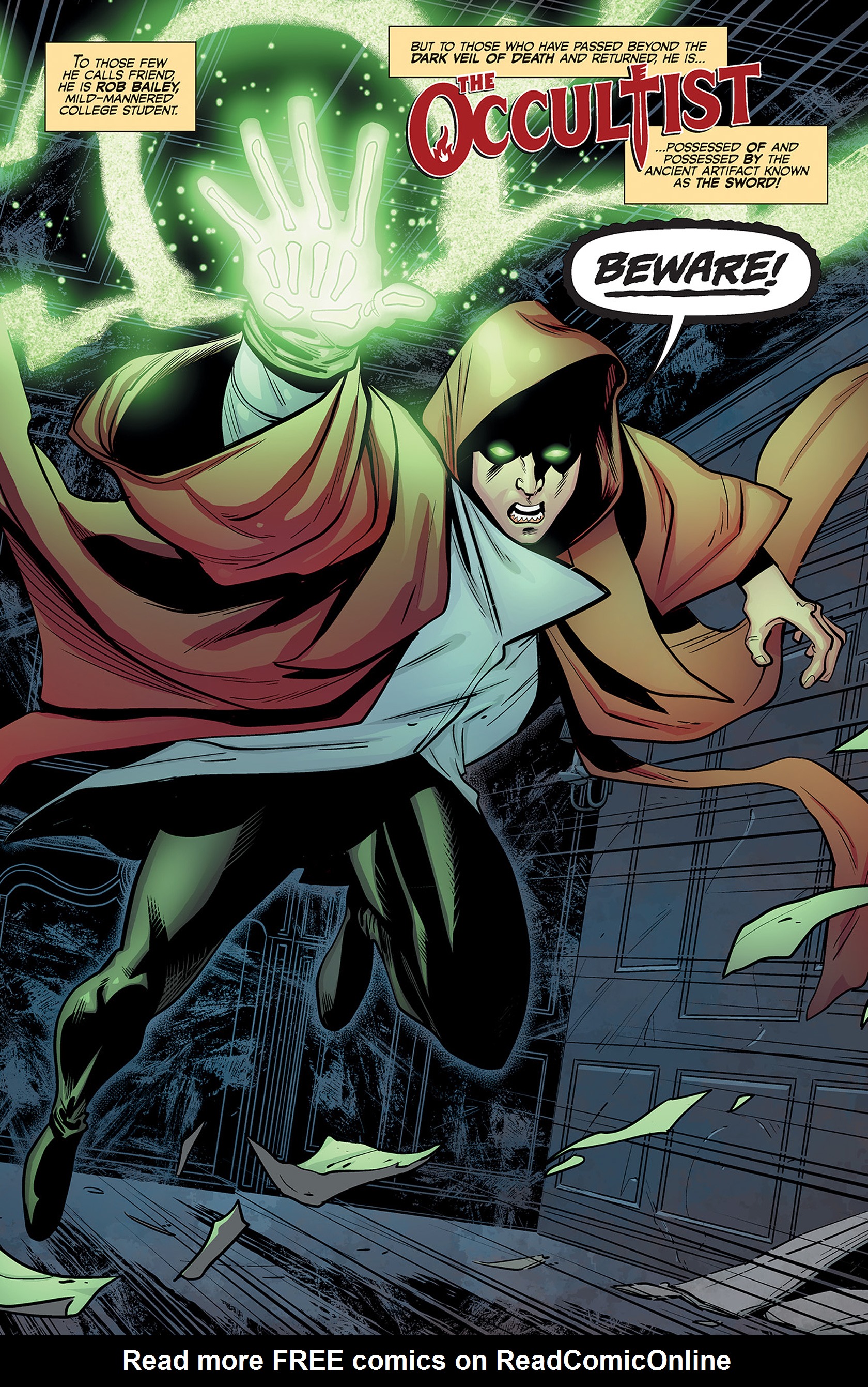 Read online The Occultist comic - Issue #1