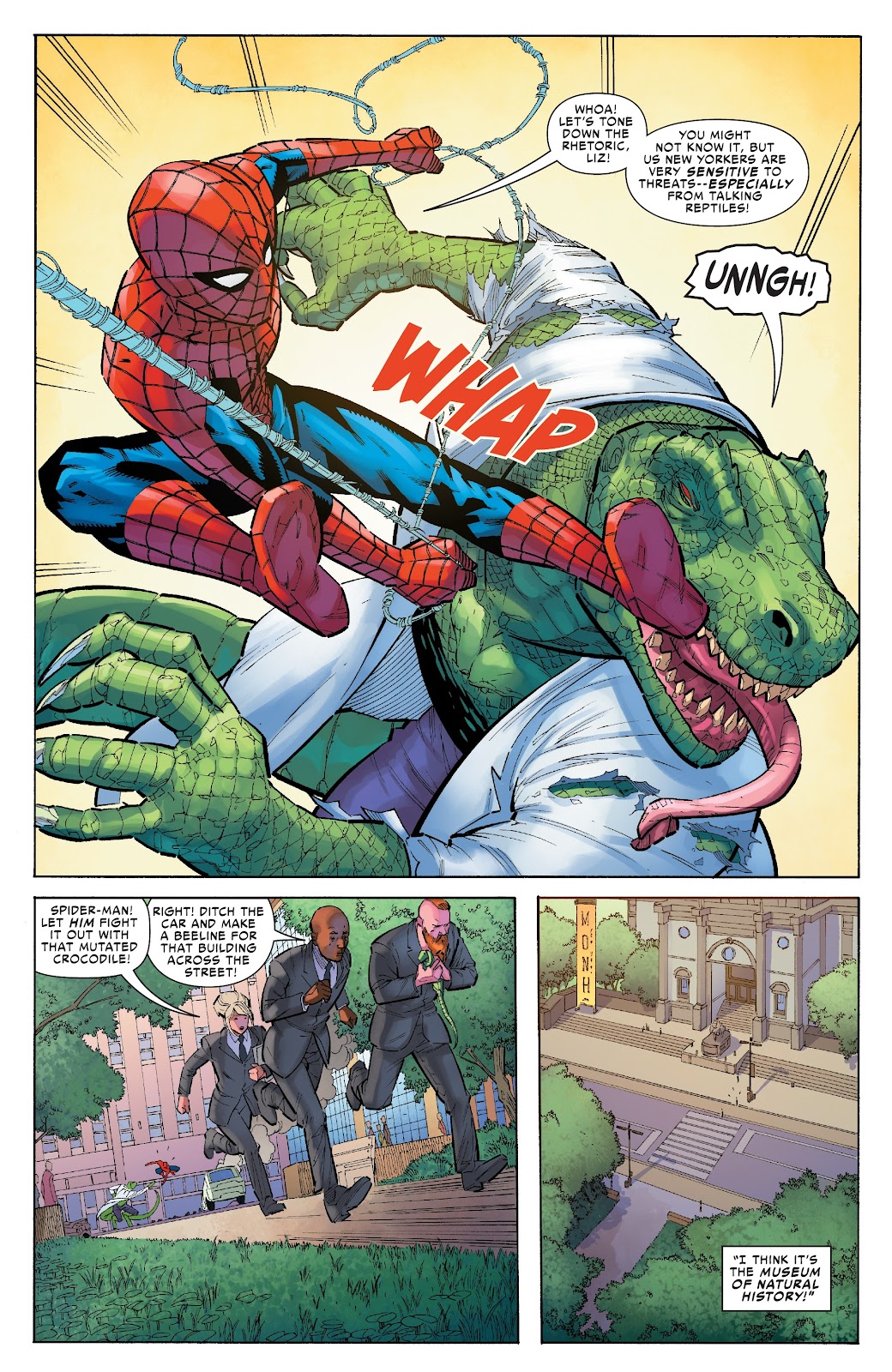 Read online Spider-Man: Reptilian Rage comic - Issue # Full