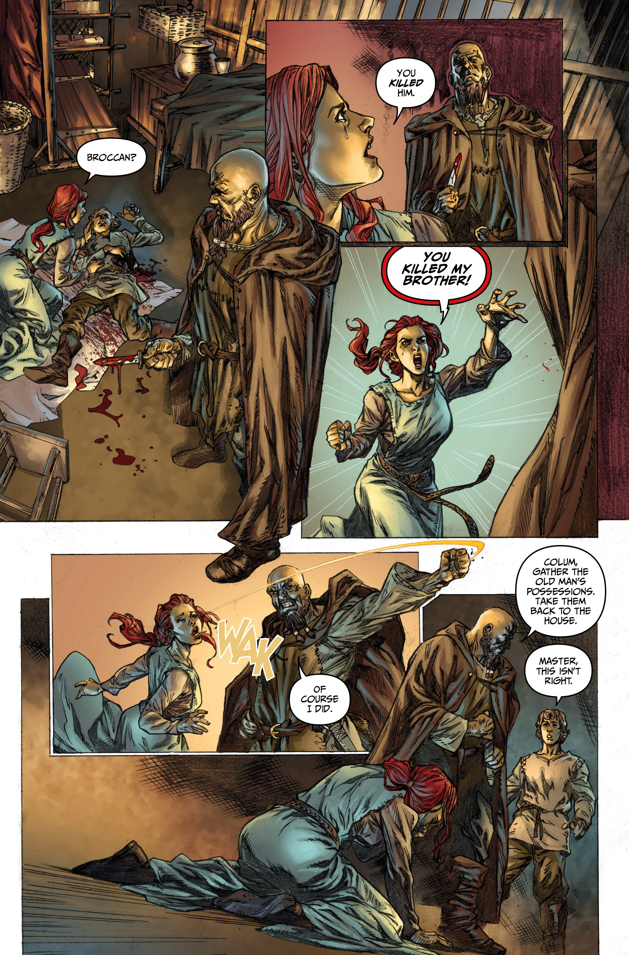 Read online Vikings: Uprising comic - Issue #1