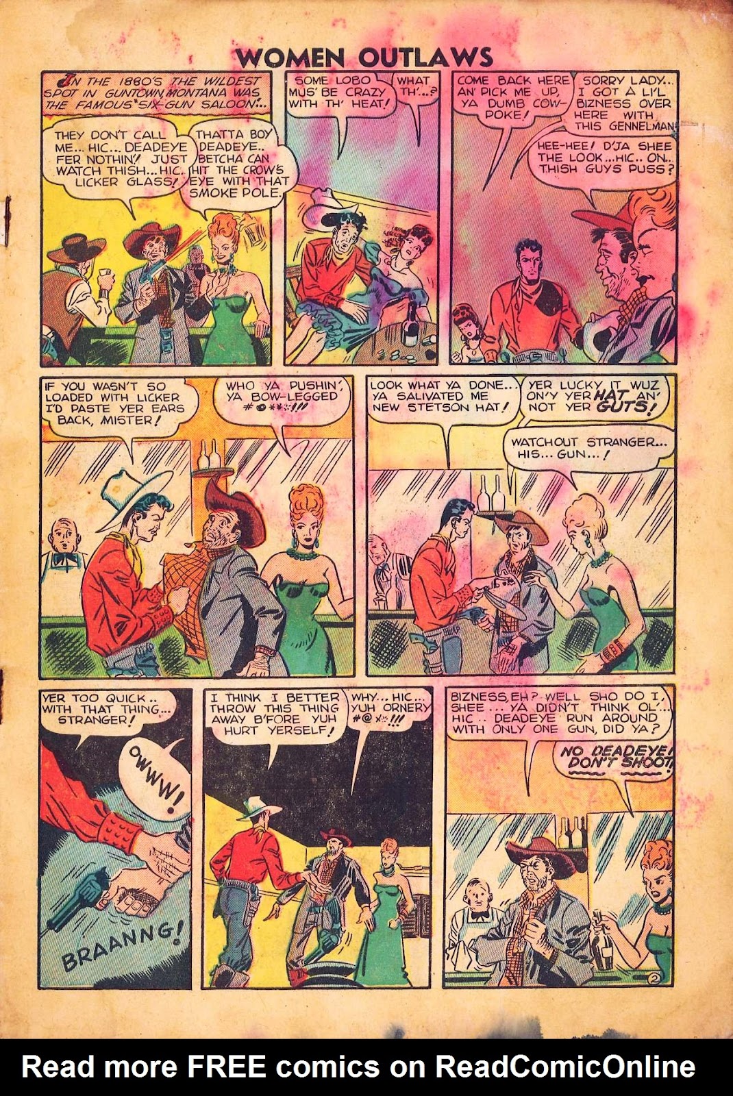 Read online Women Outlaws comic - Issue #2