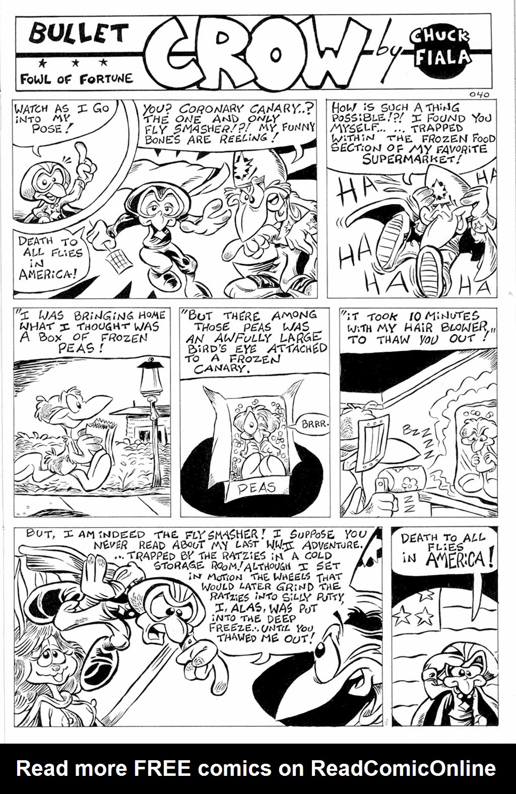 Read online Bullet Crow, Fowl of Fortune comic - Issue #2