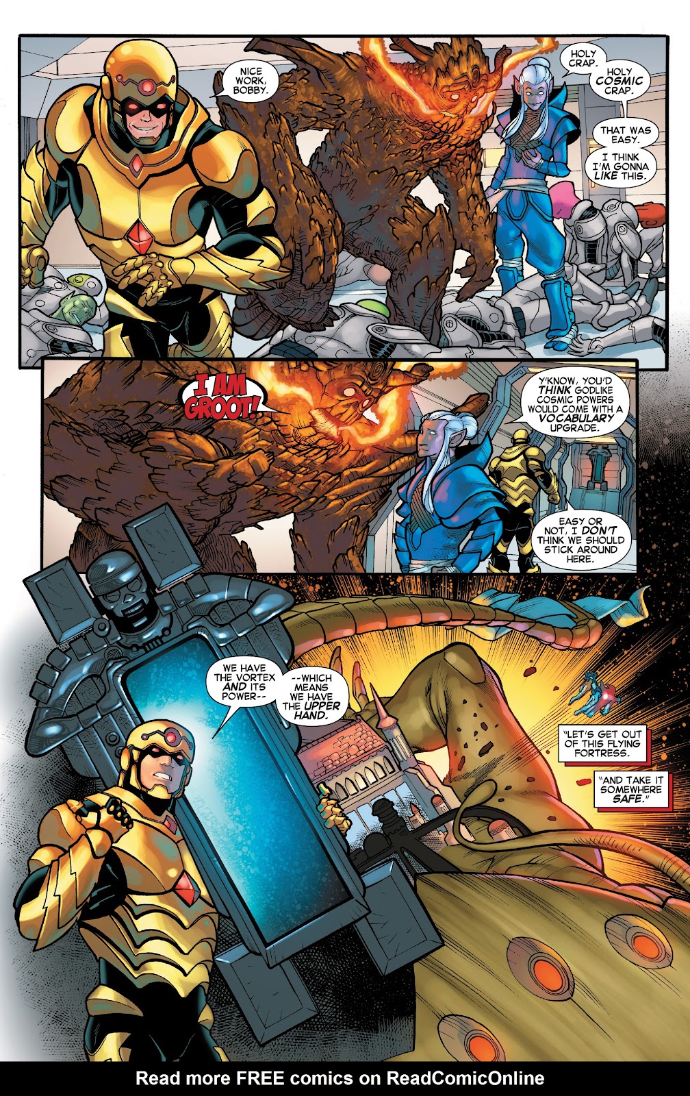 Read online Guardians of the Galaxy and X-Men: The Black Vortex comic ...