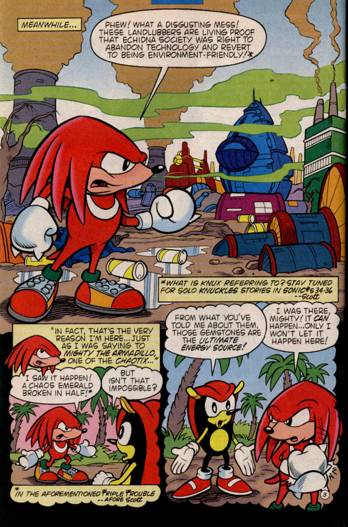 Read online Super Sonic vs. Hyper Knuckles comic - Issue # Full