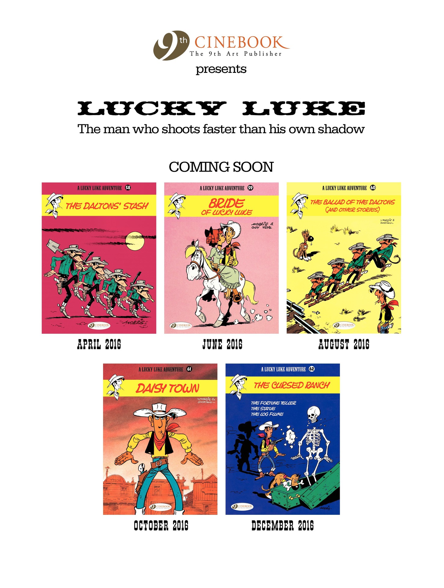 Read online A Lucky Luke Adventure comic - Issue #57