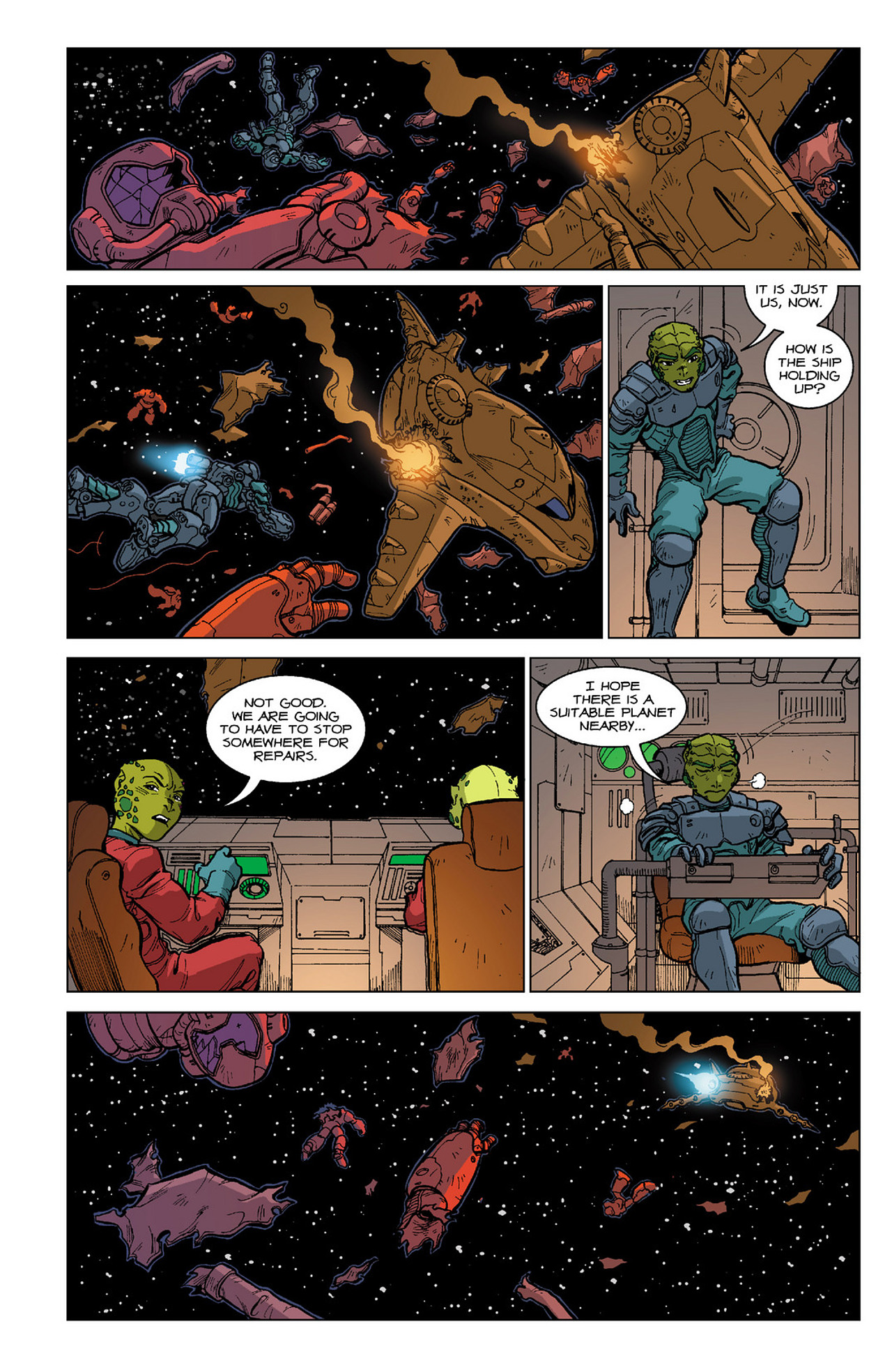 Read online Tech Jacket (2002) comic - Issue # TPB 1