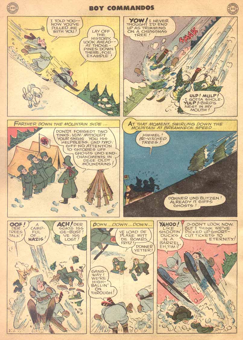 Read online Boy Commandos comic - Issue #7
