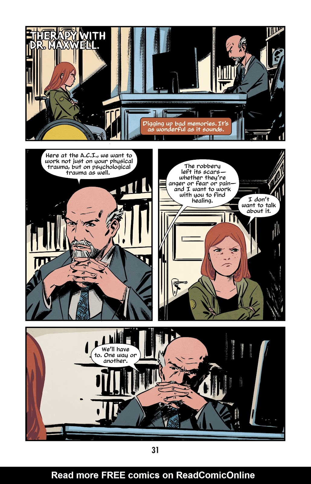 Read online The Oracle Code comic - Issue # TPB (Part 1)