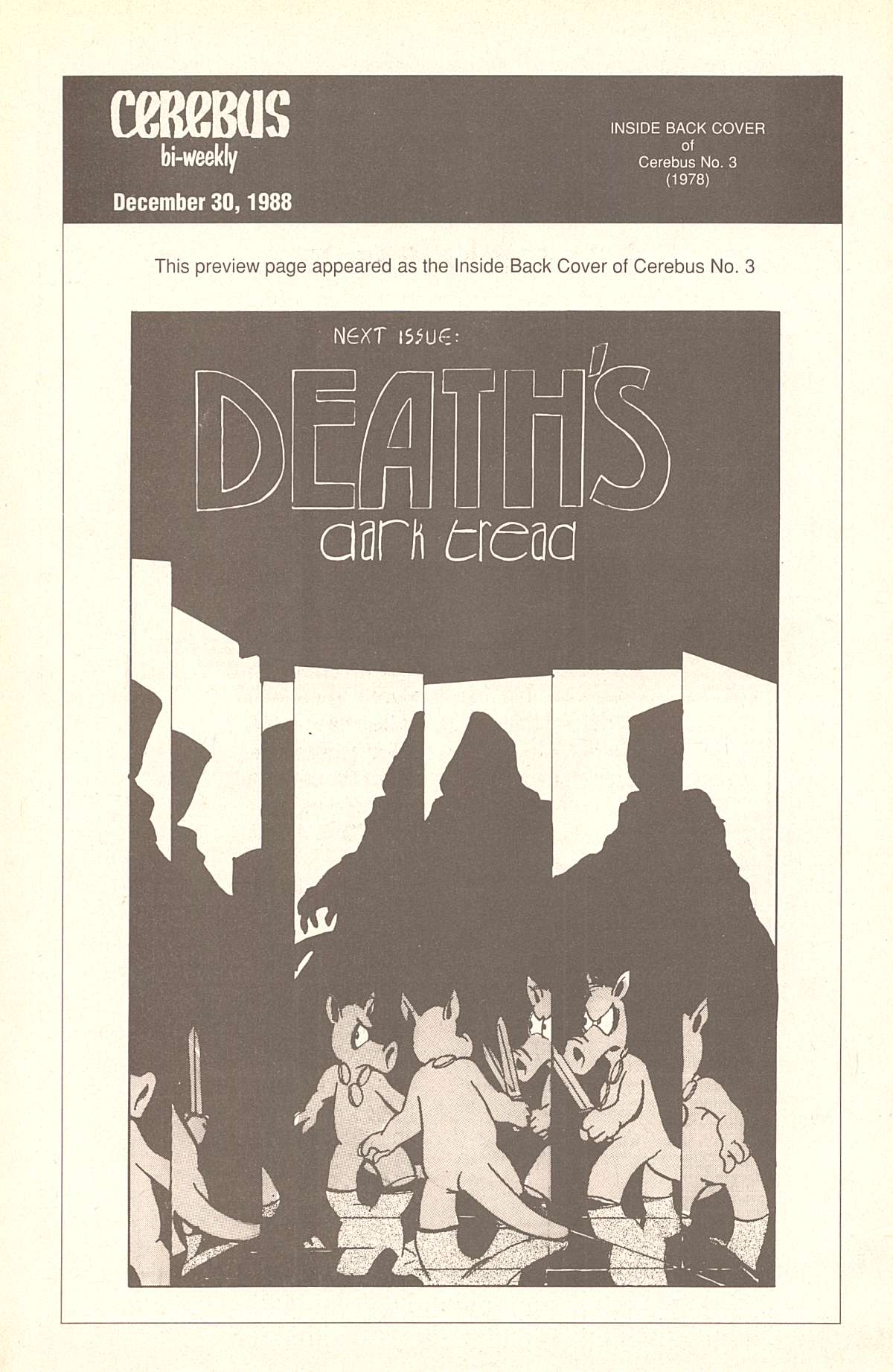 Read online Cerebus comic - Issue #3