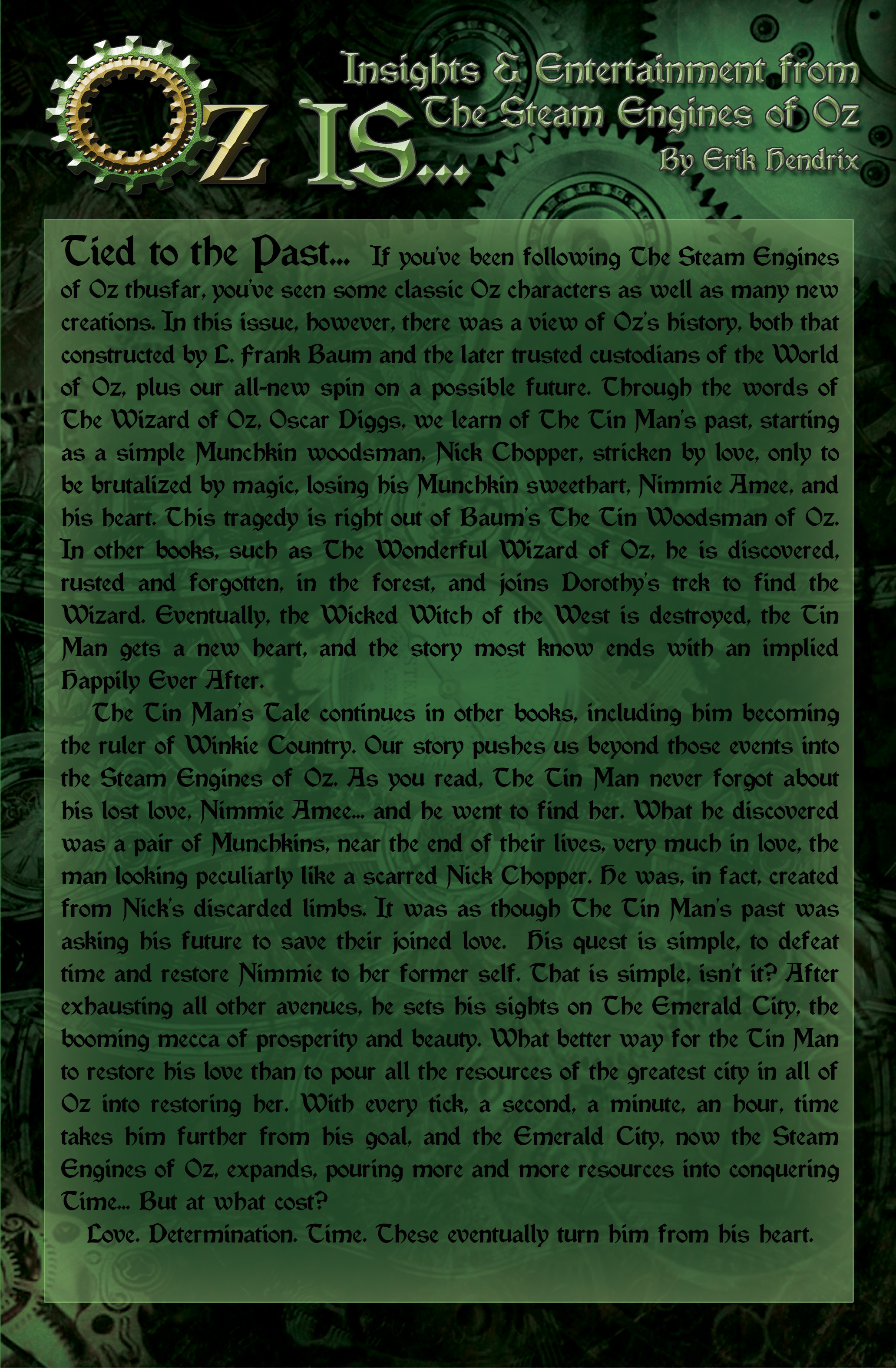 Read online The Steam Engines of Oz comic - Issue # TPB