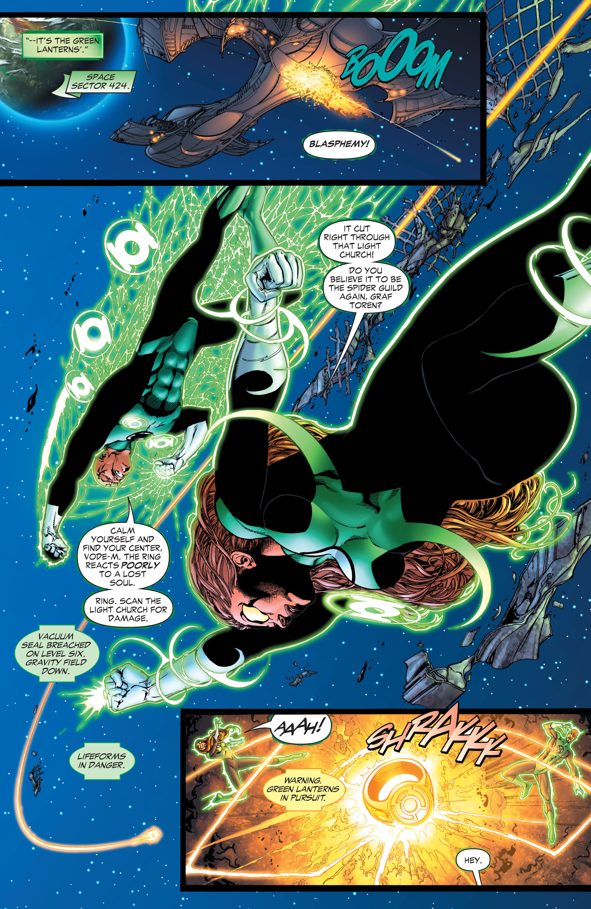 Read online Green Lantern: The Sinestro Corps War comic - Issue # Full
