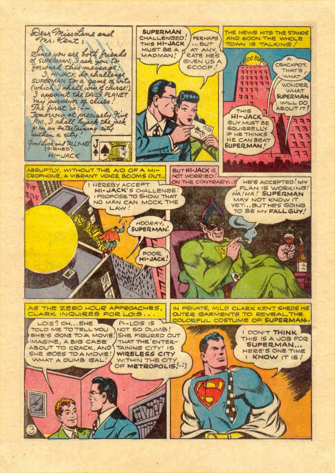 Superman 1939 Issue 25 | Read Superman 1939 Issue 25 comic online in ...