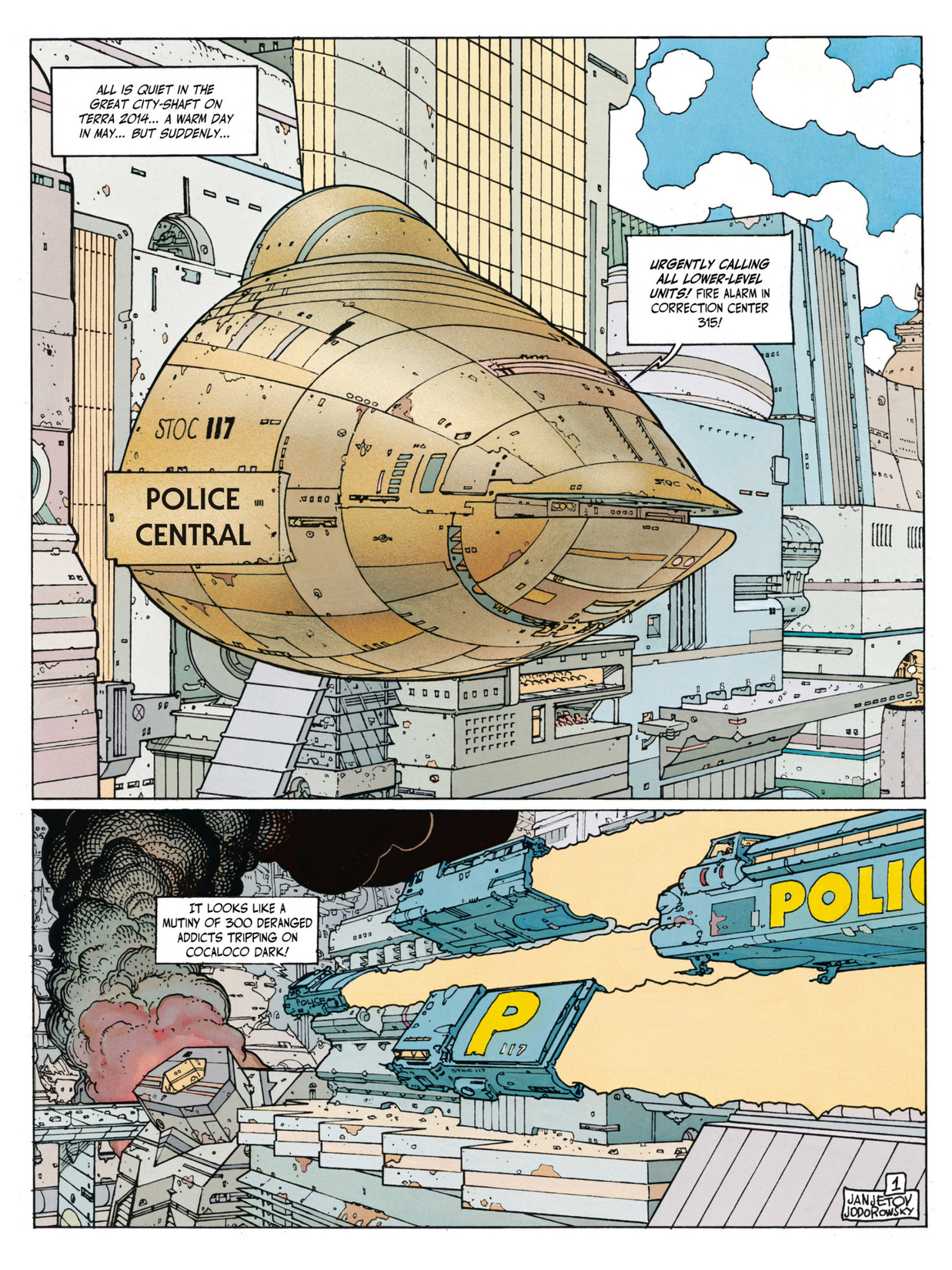 Read online Before the Incal comic - Issue #4