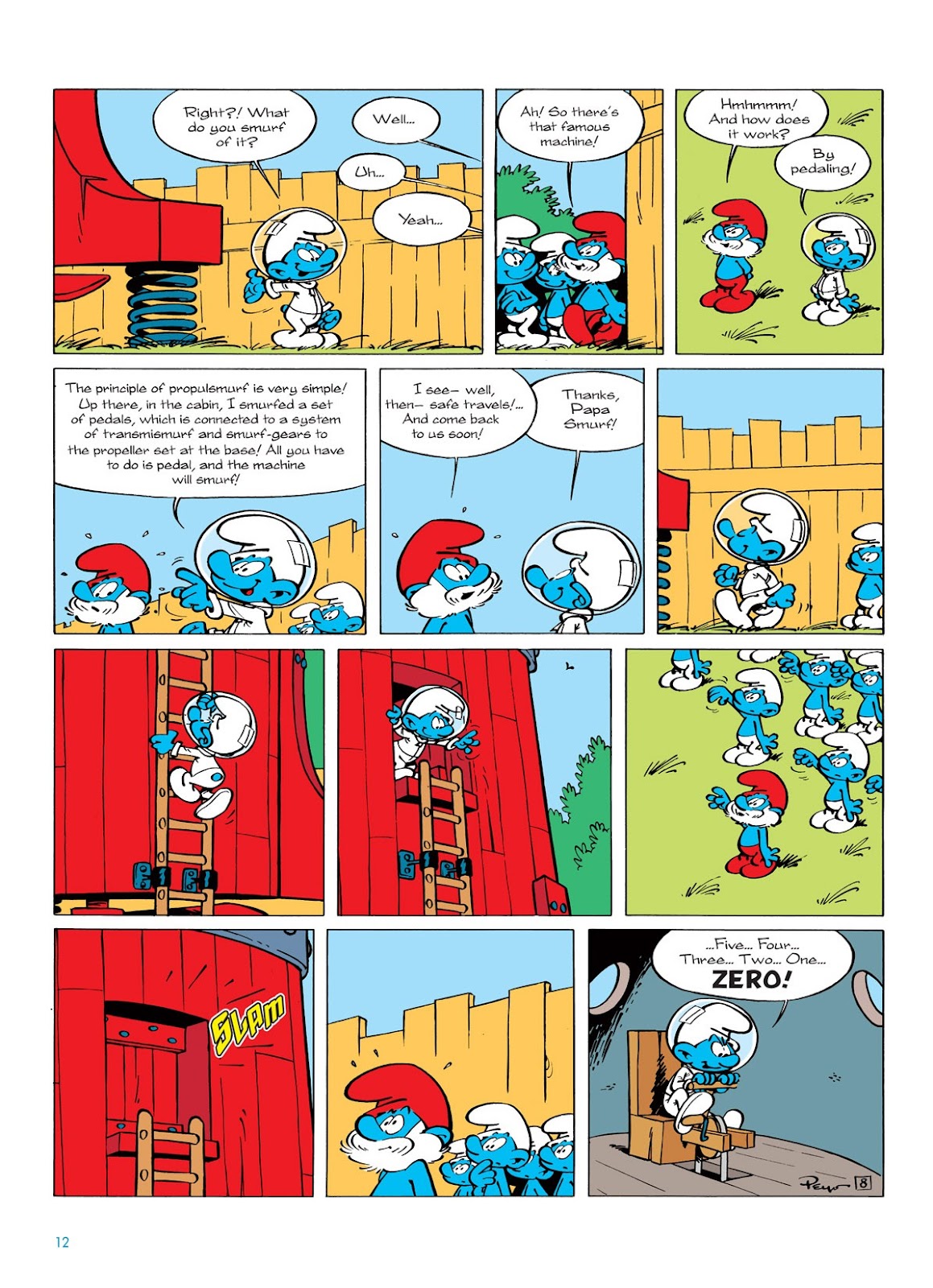 Read online The Smurfs comic - Issue #7