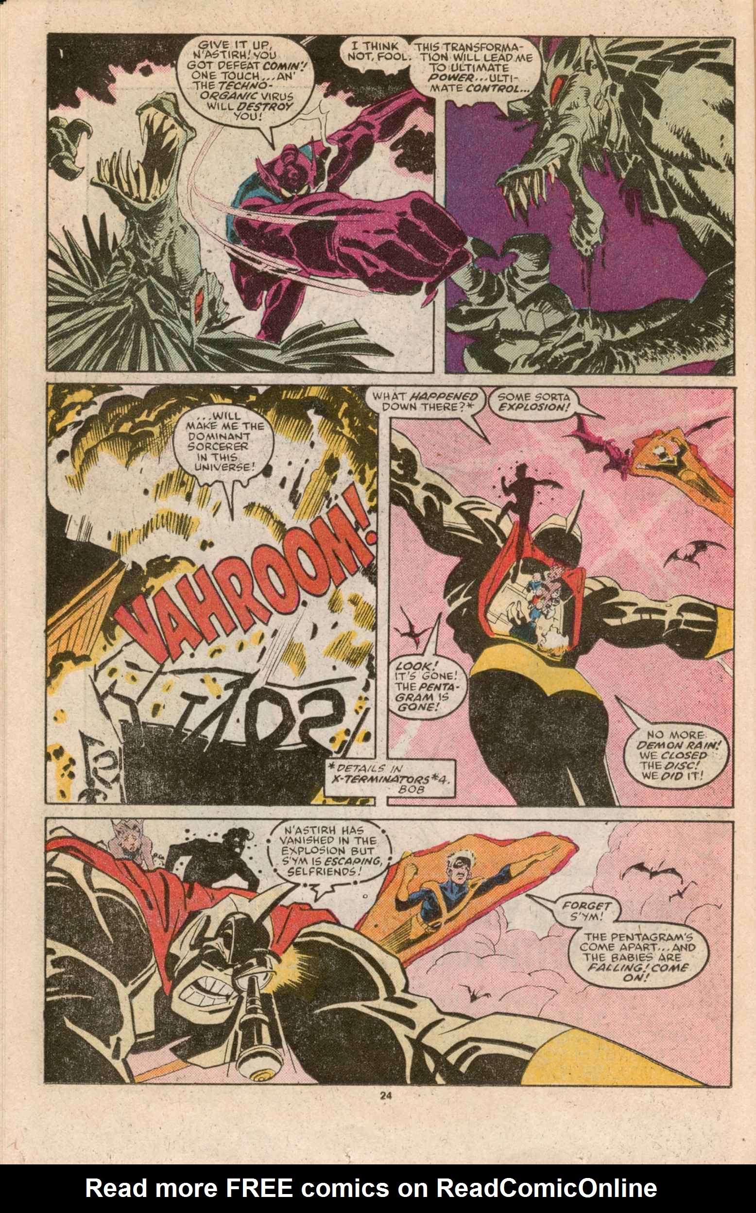 Read online The New Mutants comic - Issue #72