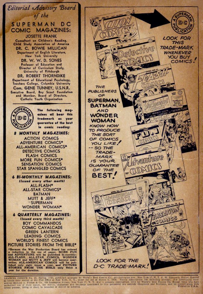 Leading Comics #10 | Read All Comics Online