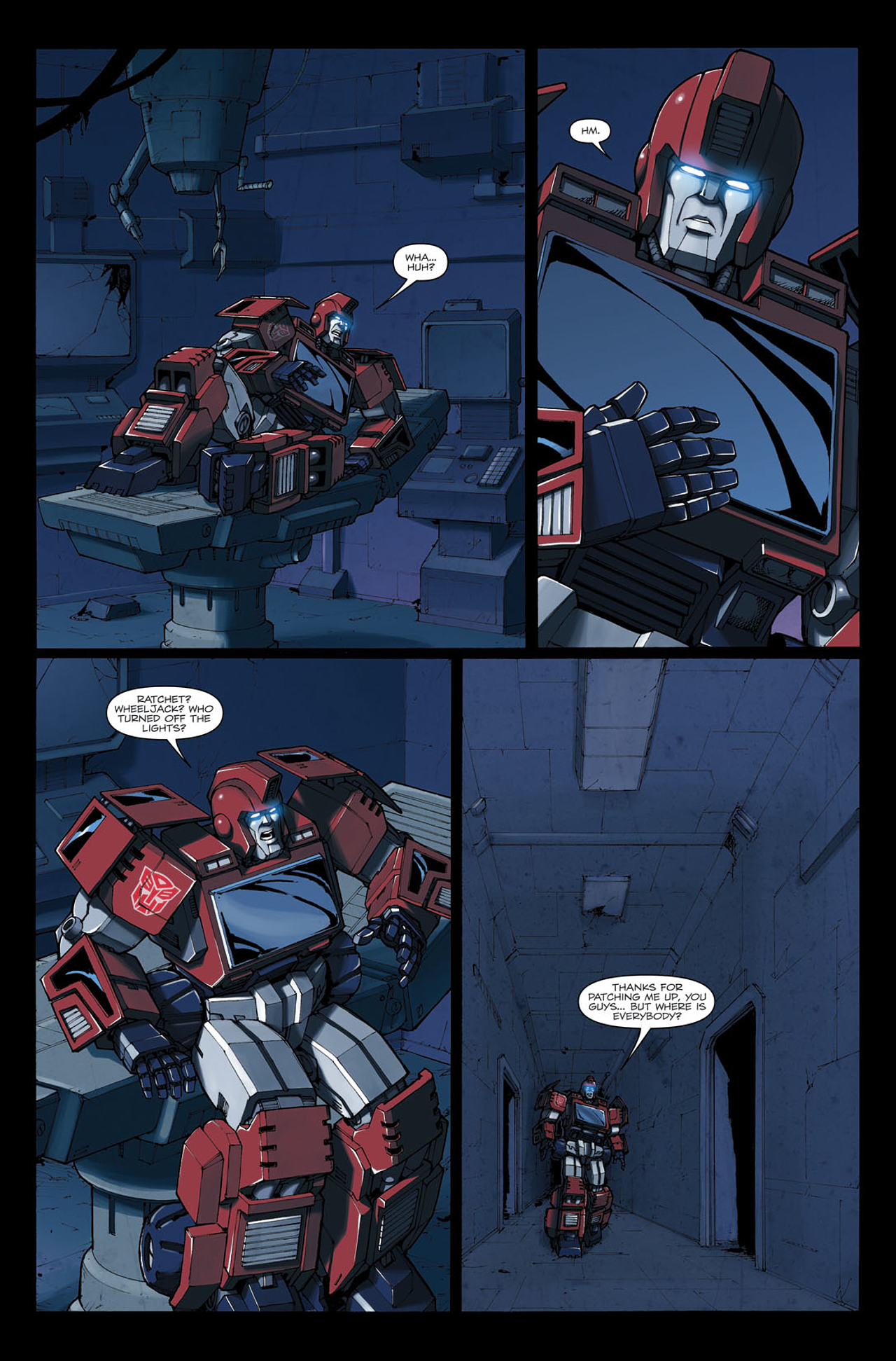 Read online The Transformers: Ironhide comic - Issue #1