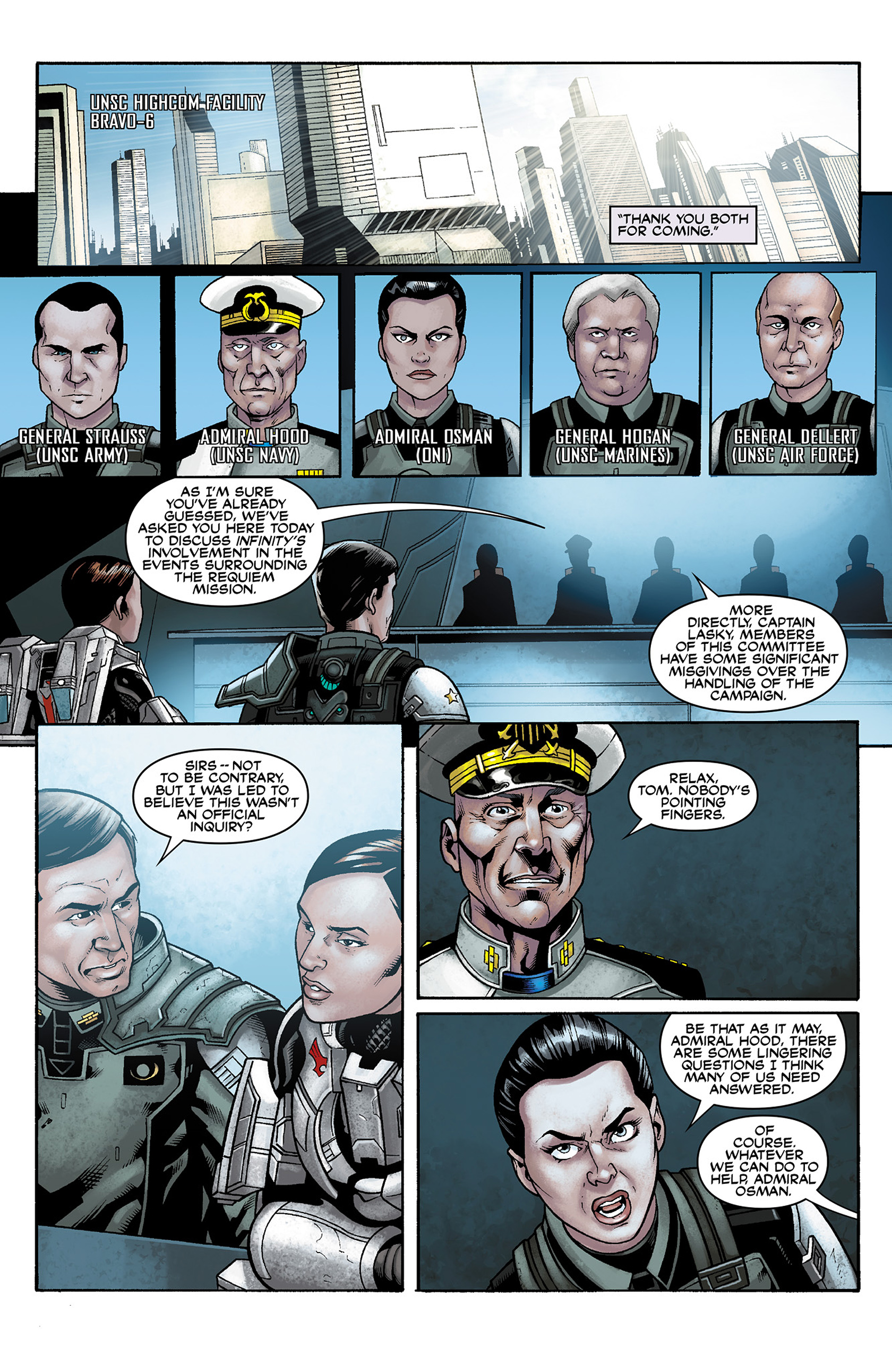 Read online Halo: Escalation comic - Issue #1