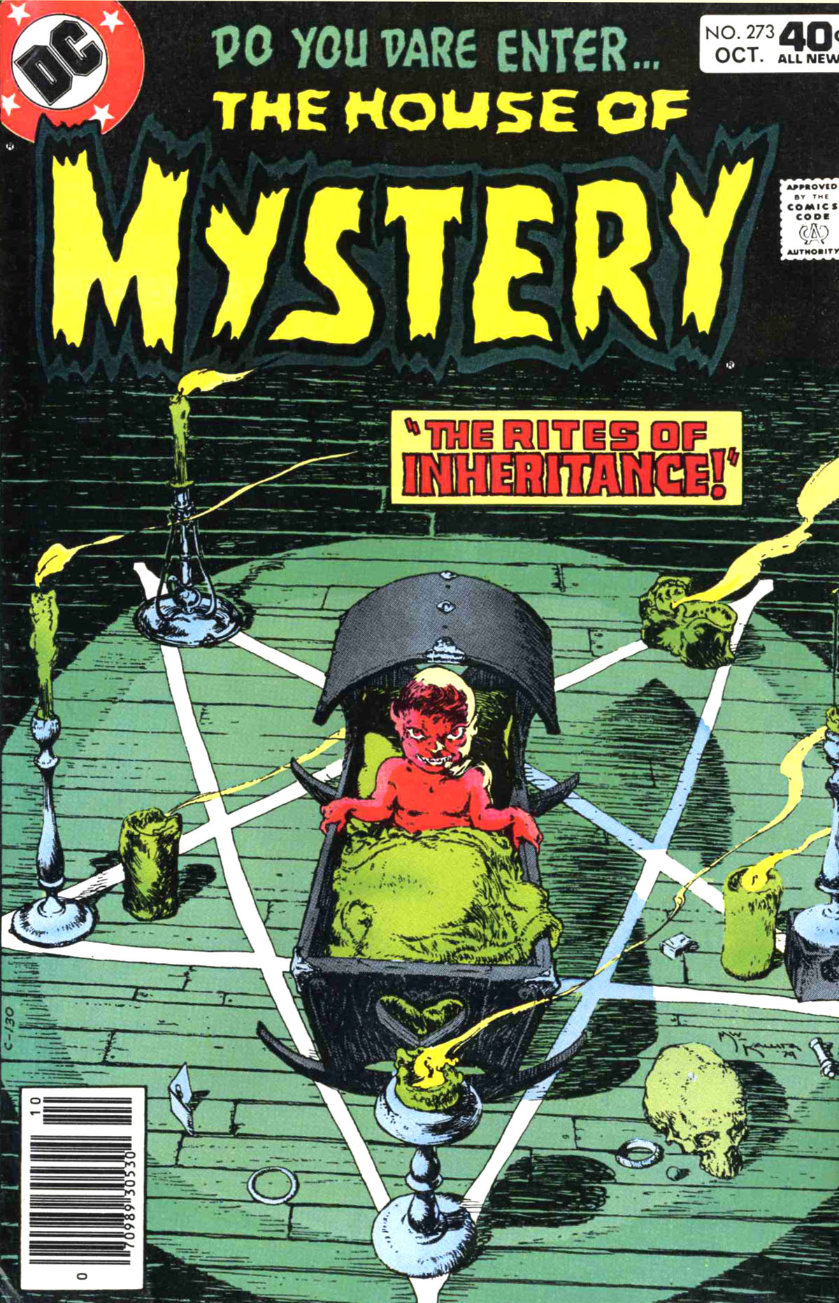 Read online House of Mystery (1951) comic - Issue #273