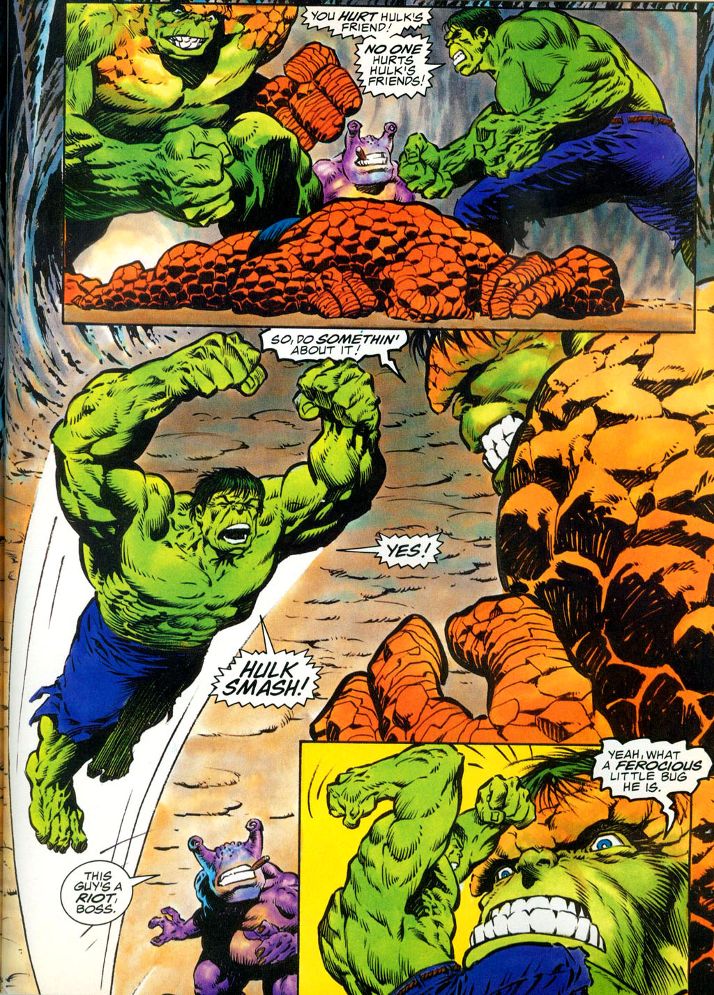 Read online Marvel Graphic Novel comic - Issue #29 - Hulk & Thing - The ...