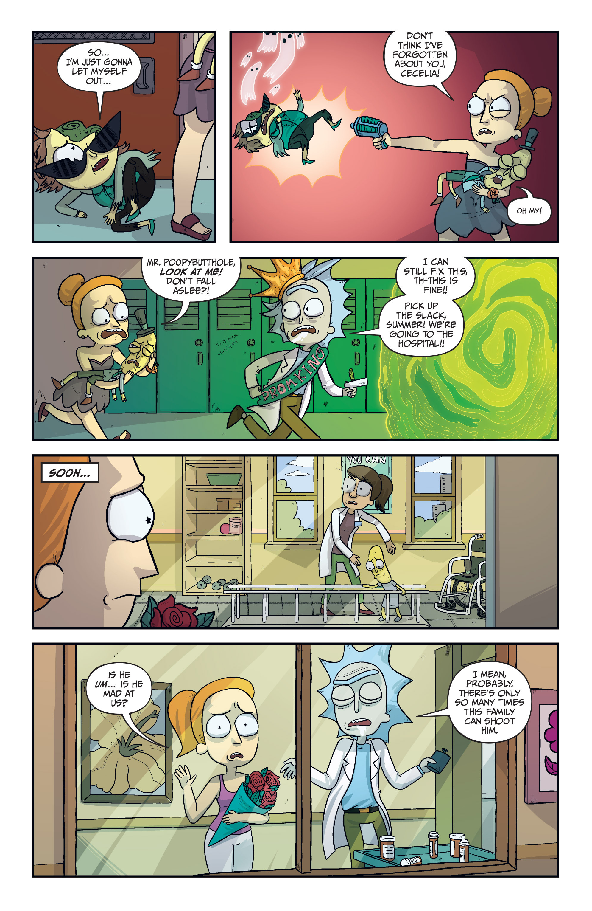 Read online Rick and Morty: Lil' Poopy Superstar comic - Issue #5