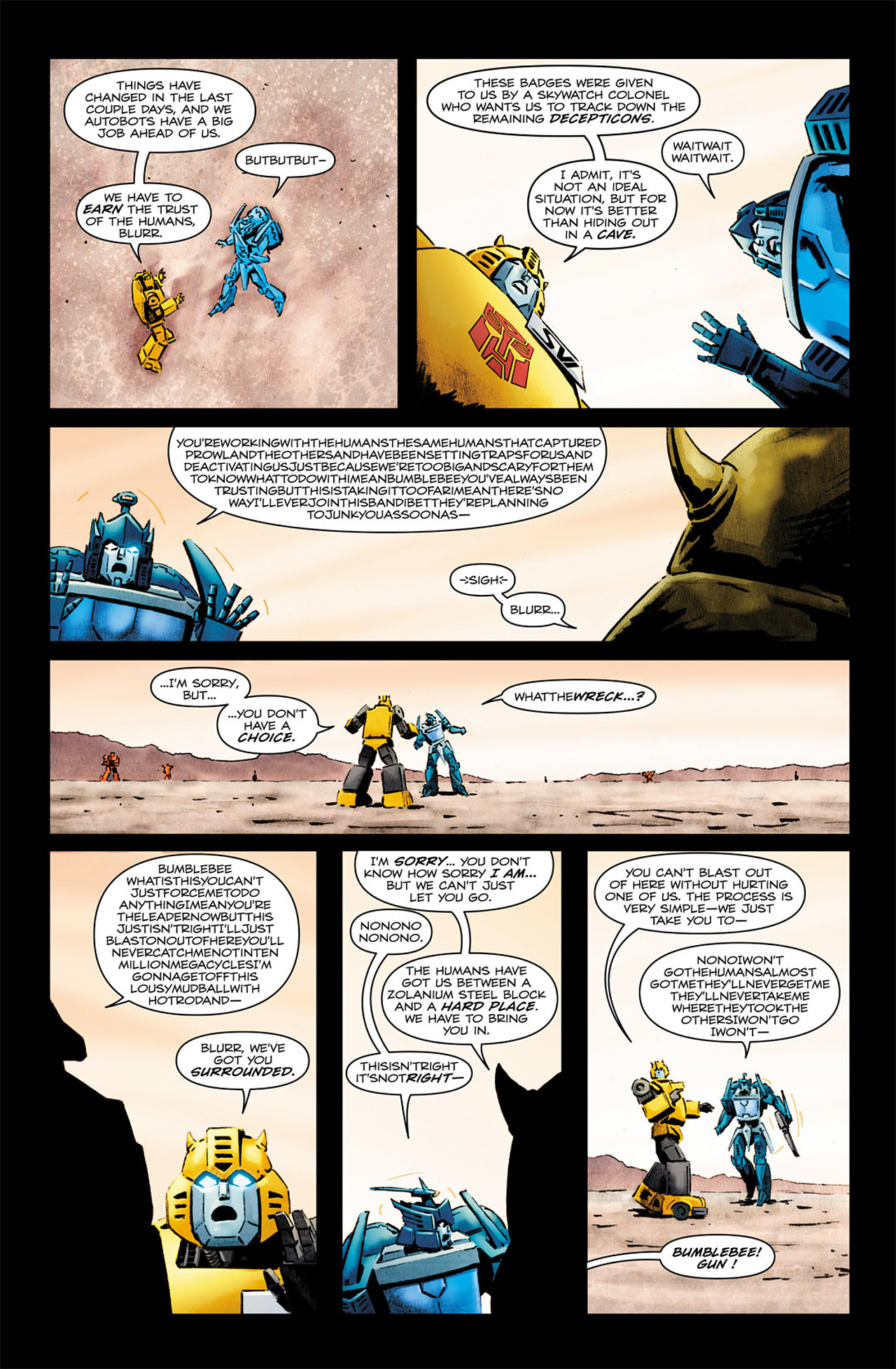 Read online The Transformers: Bumblebee comic - Issue #2