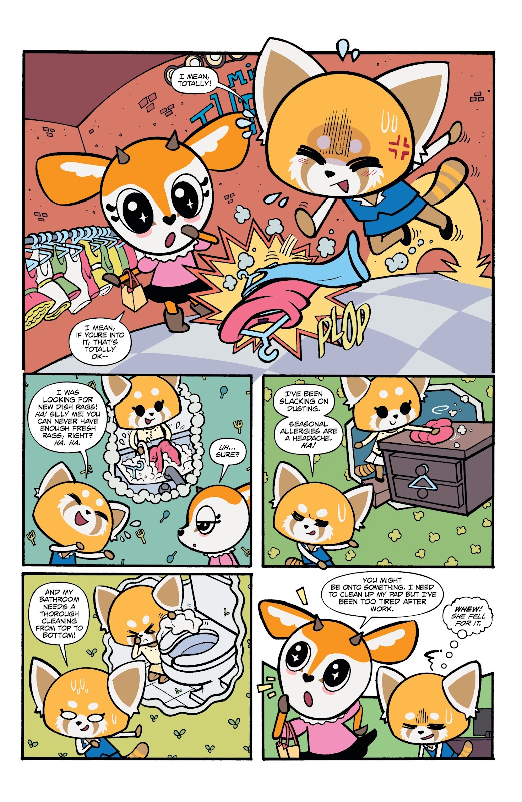 Read online Aggretsuko comic - Issue #2