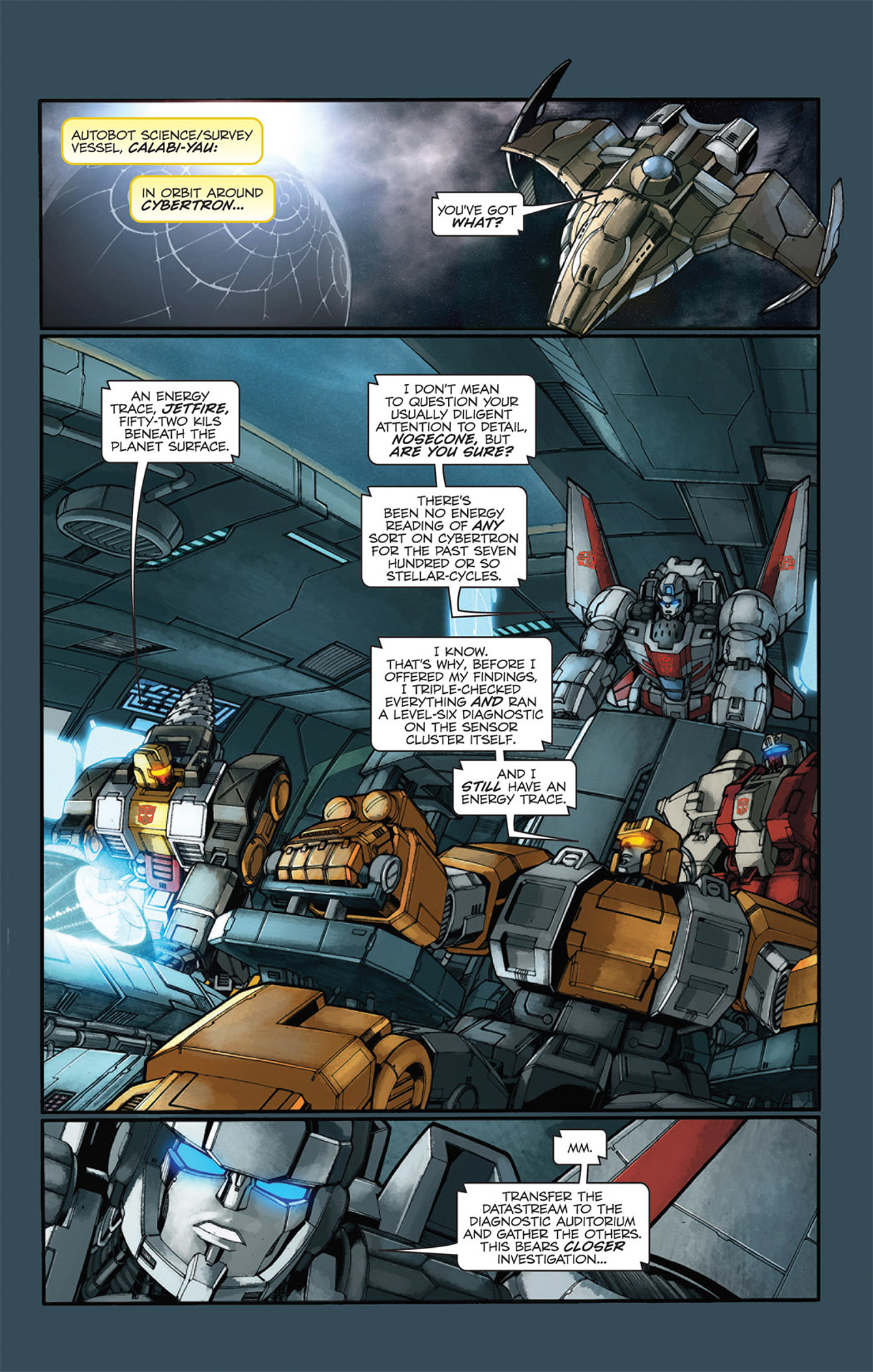 Read online The Transformers: Stormbringer comic - Issue #1
