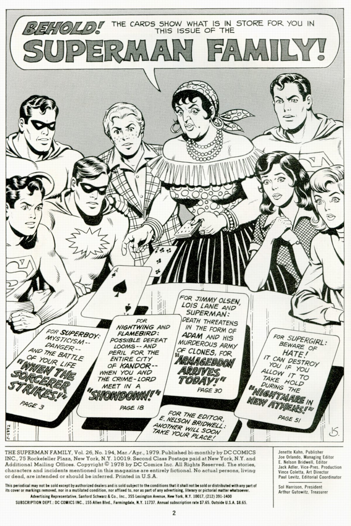 Read online The Superman Family comic - Issue #194