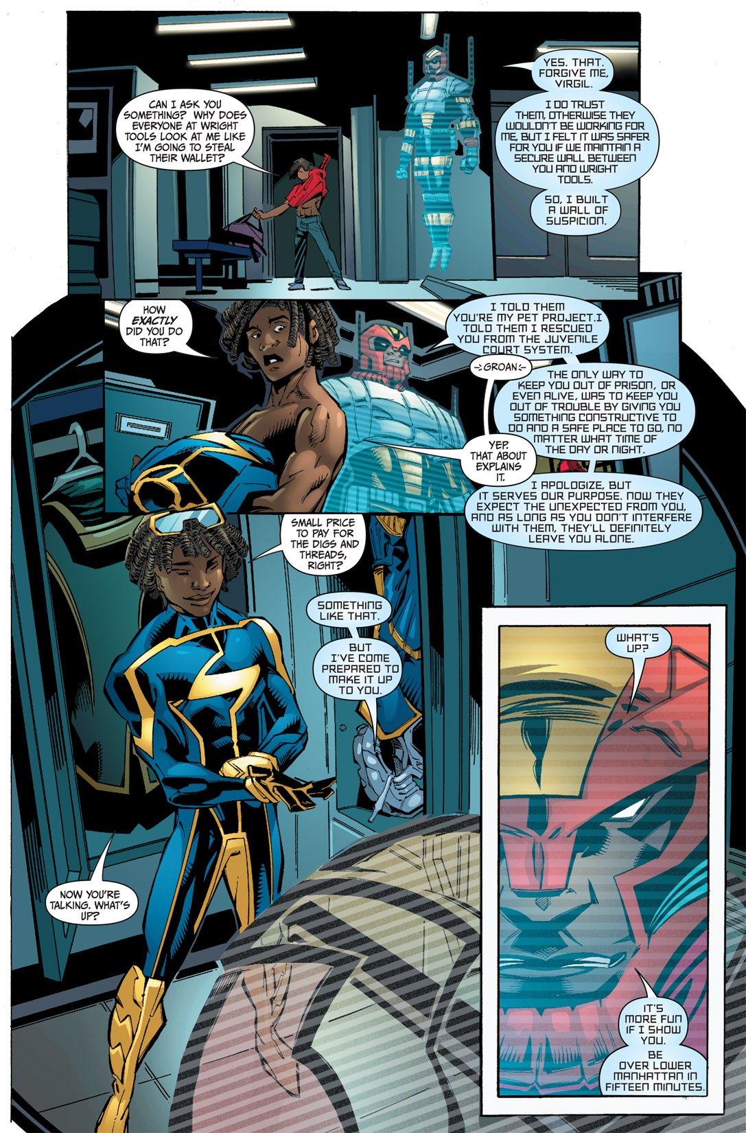 Read online Static Shock comic - Issue #1