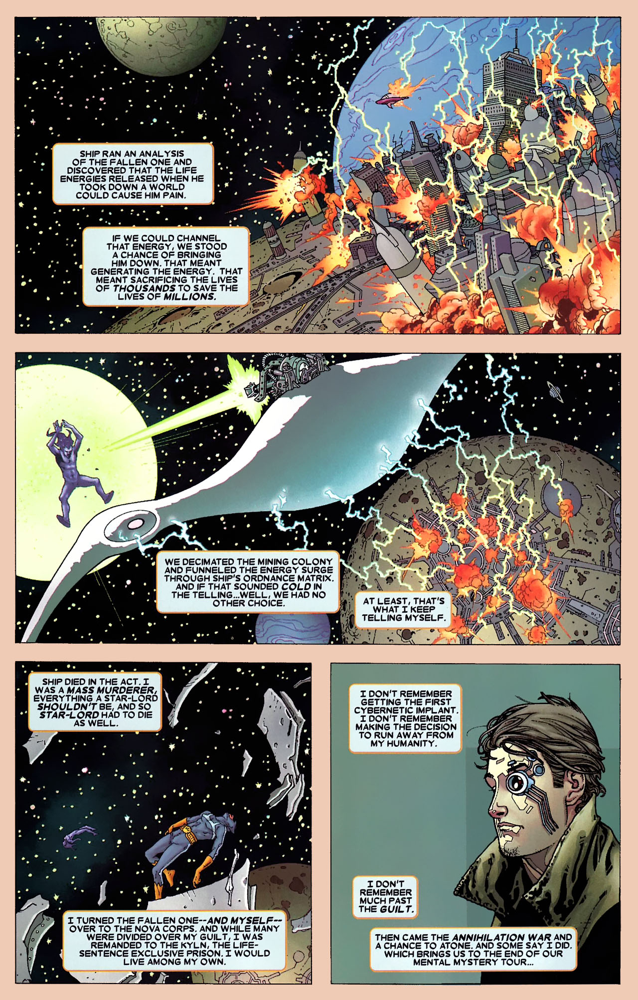 Read online Annihilation: Conquest - Starlord comic - Issue #1