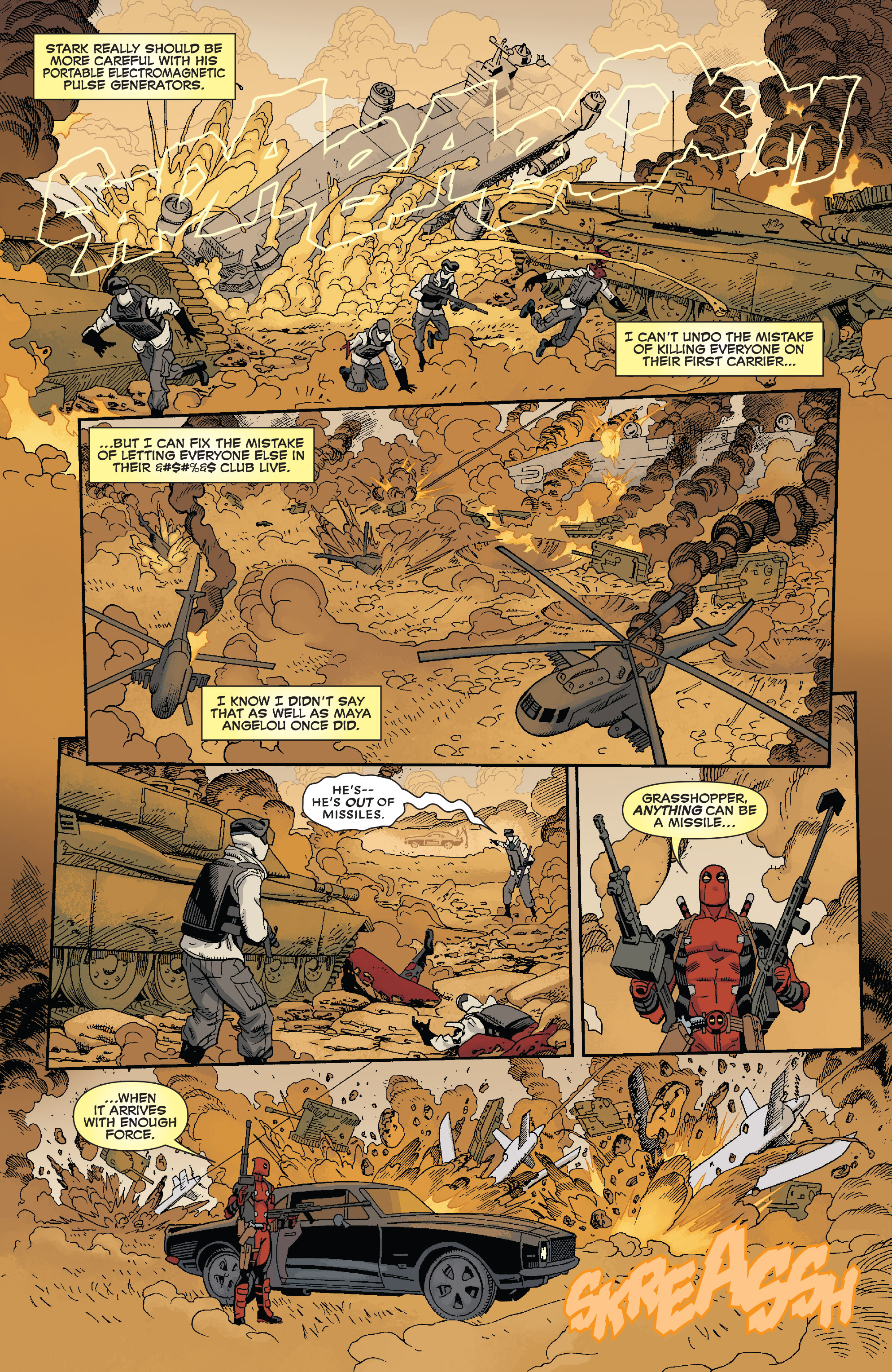 Read online Deadpool (2013) comic - Issue #45