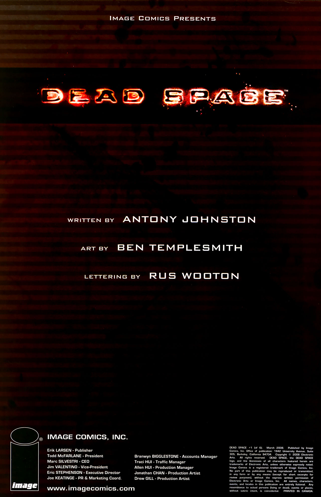 Read online Dead Space comic - Issue #1