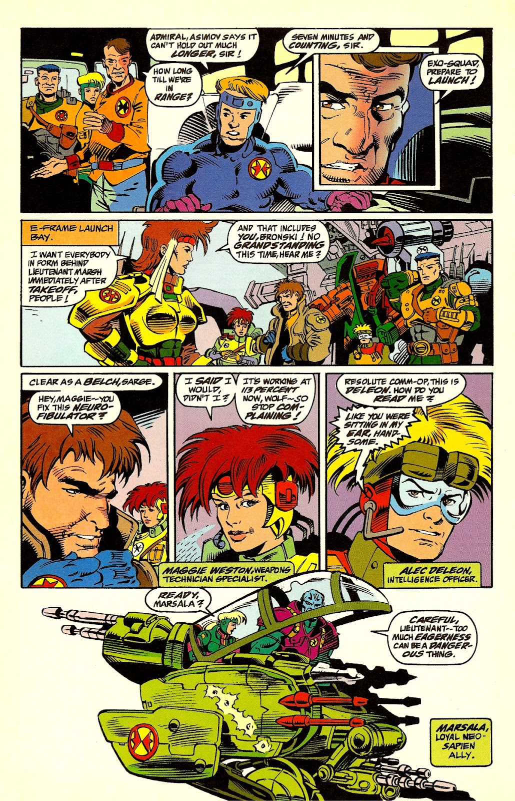 Read online Exo Squad comic - Issue # Full