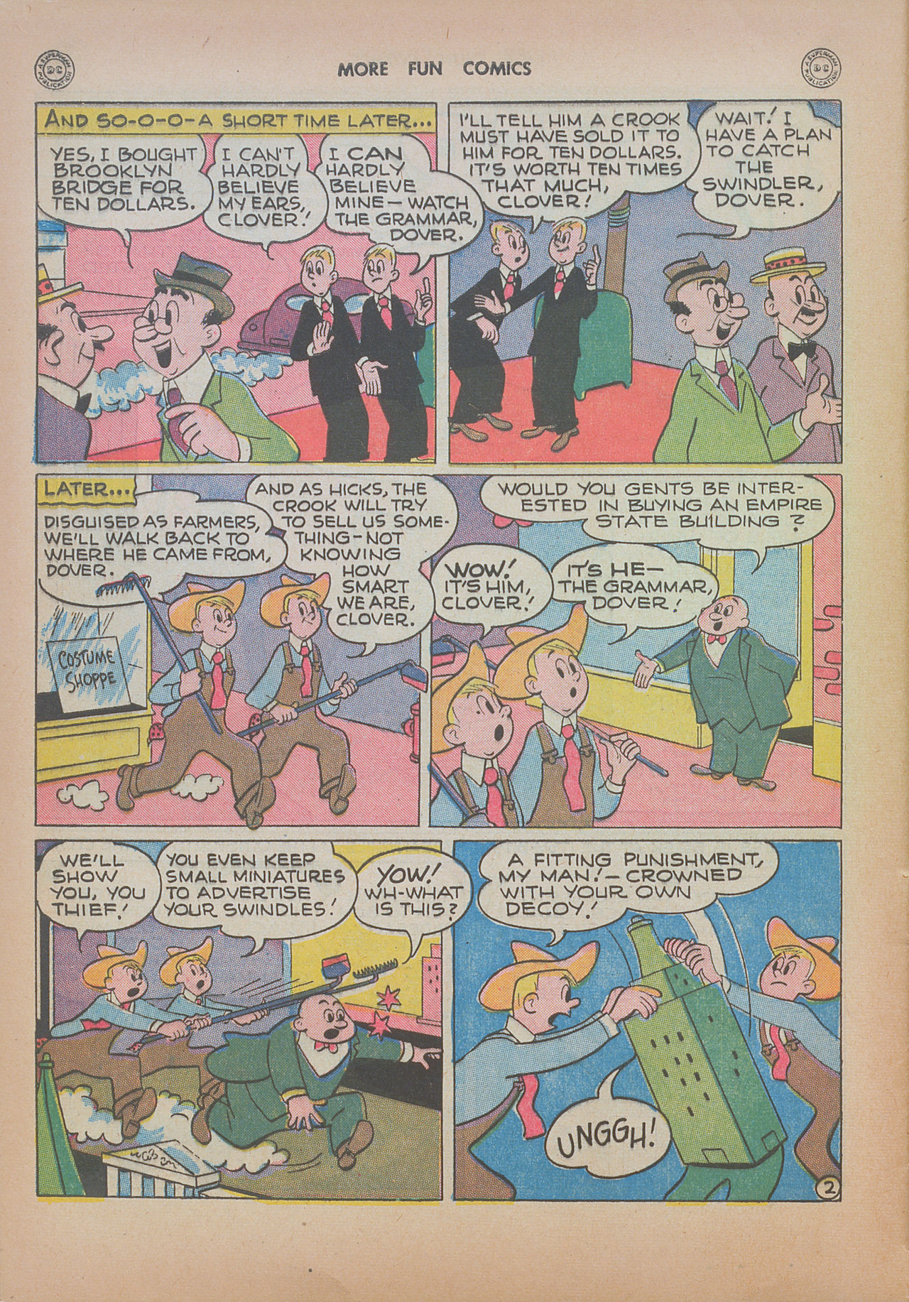 Read online More Fun Comics comic - Issue #120