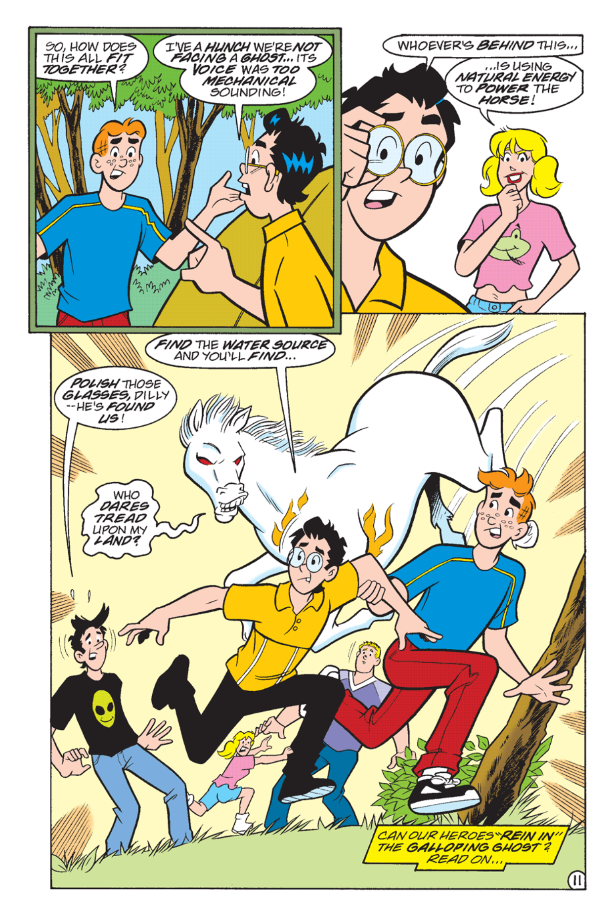 Read online Archie's Weird Mysteries comic - Issue #23