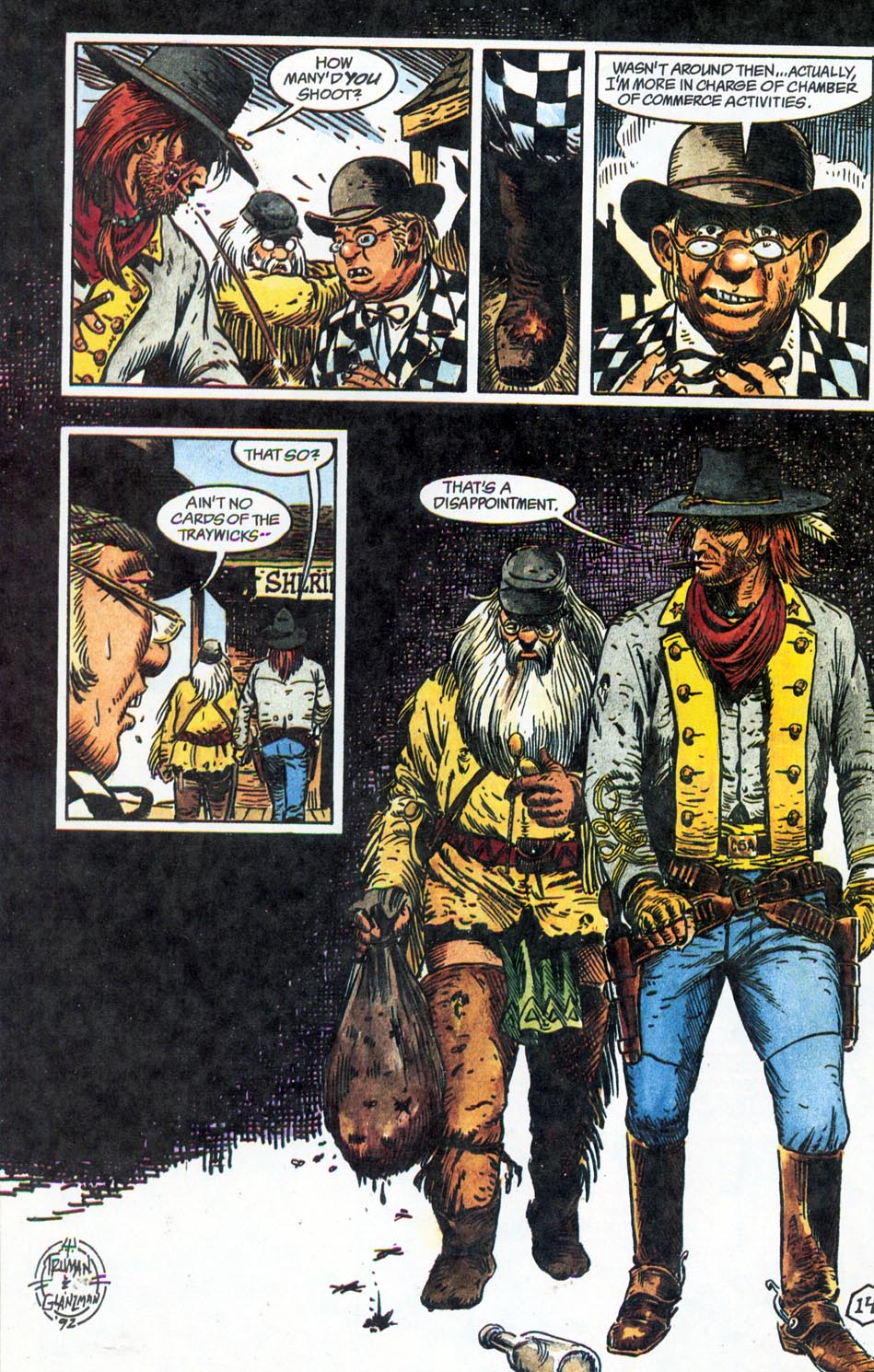 Read online Jonah Hex: Two-Gun Mojo comic - Issue #1