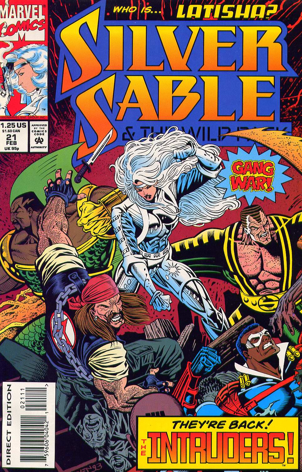 Read online Silver Sable and the Wild Pack comic - Issue #21