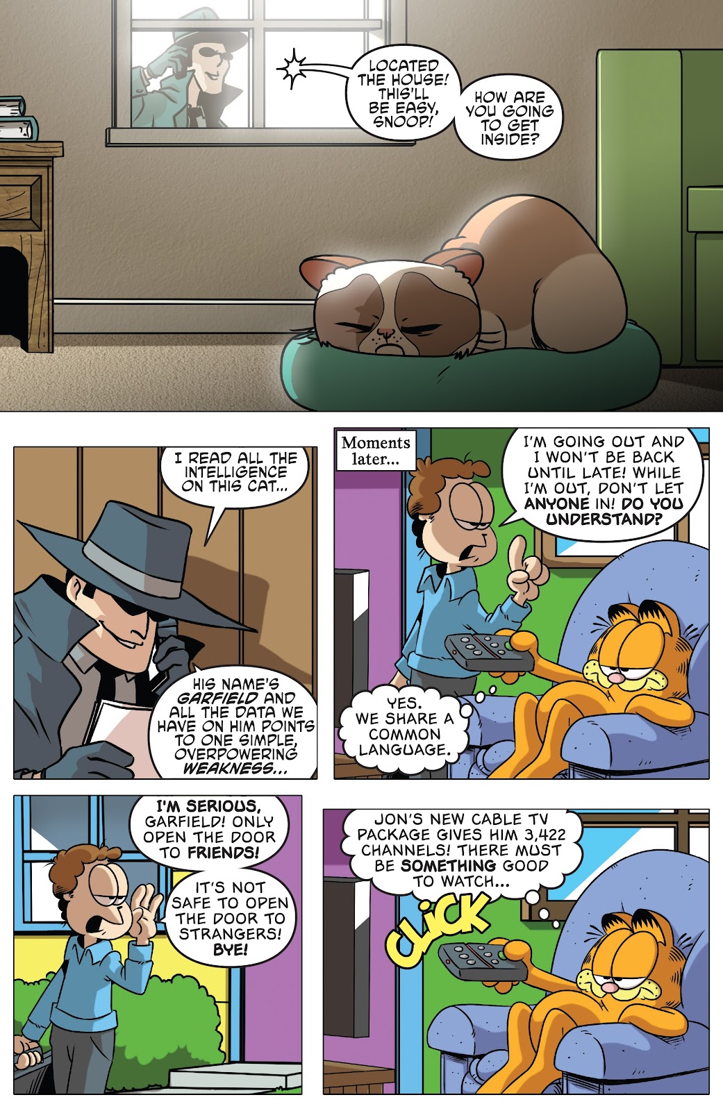 Read online Grumpy Cat/Garfield comic - Issue #1