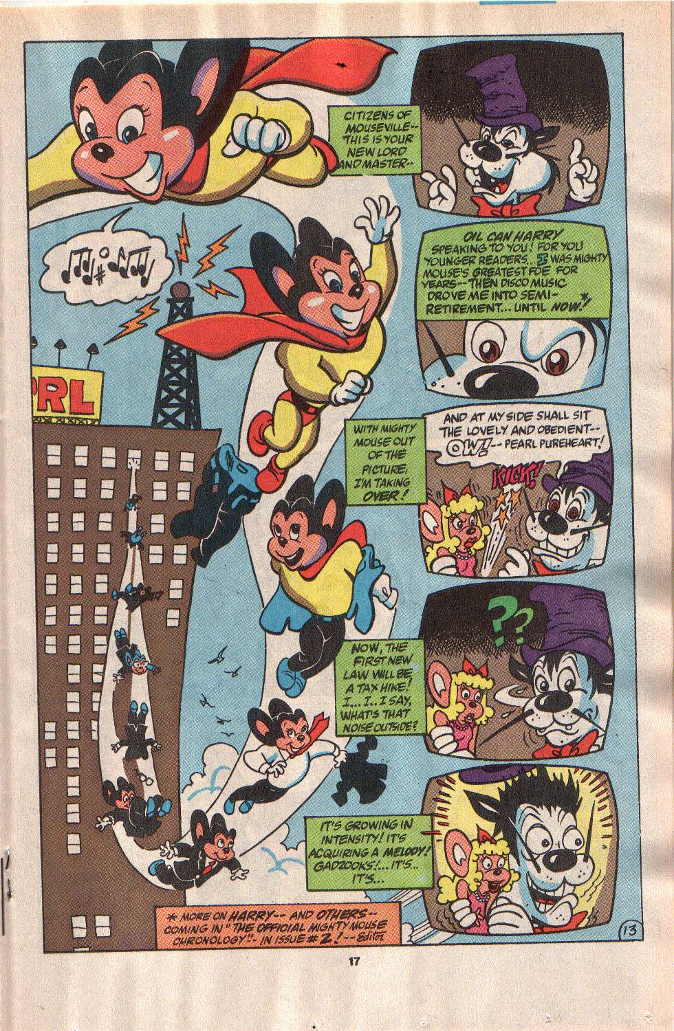 Read online Mighty Mouse comic - Issue #1