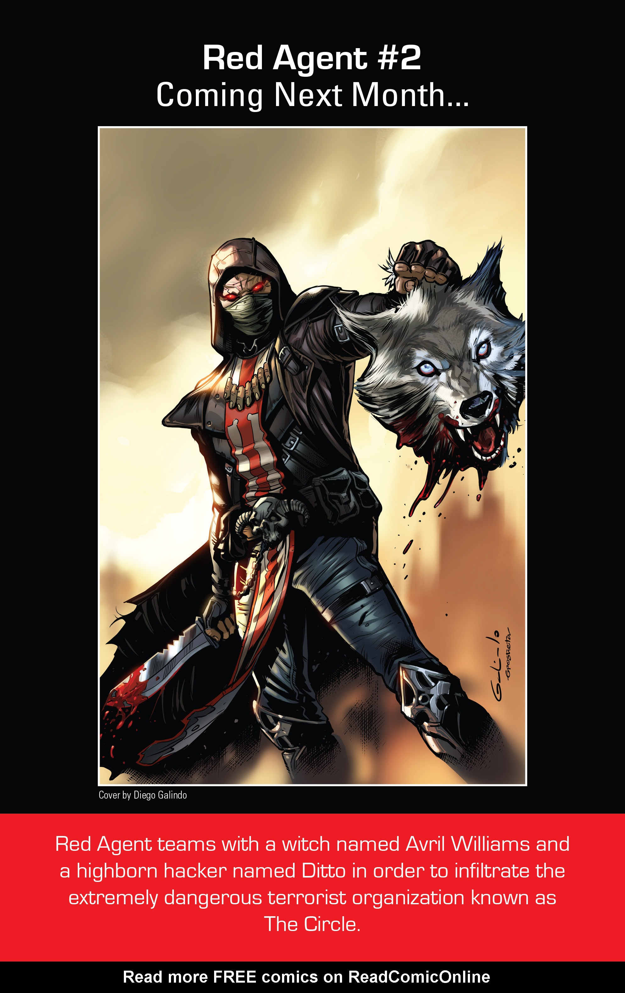 Read online Red Agent comic - Issue #1