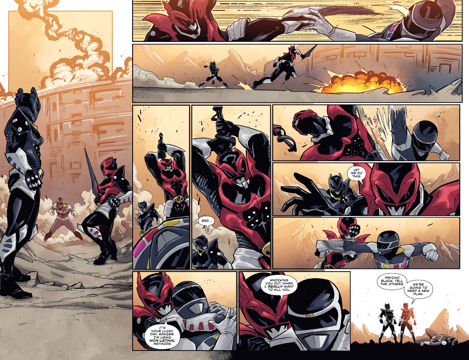 Read online Saban's Power Rangers: The Psycho Path comic - Issue # TPB