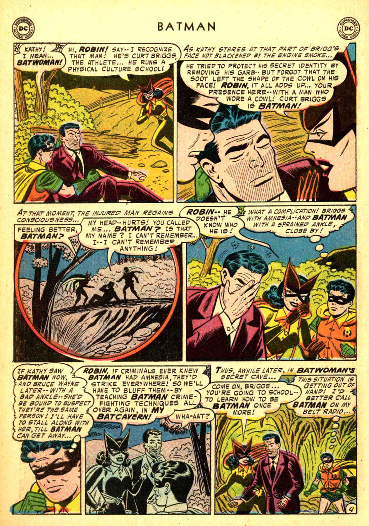 Read online Batman (1940) comic - Issue #105