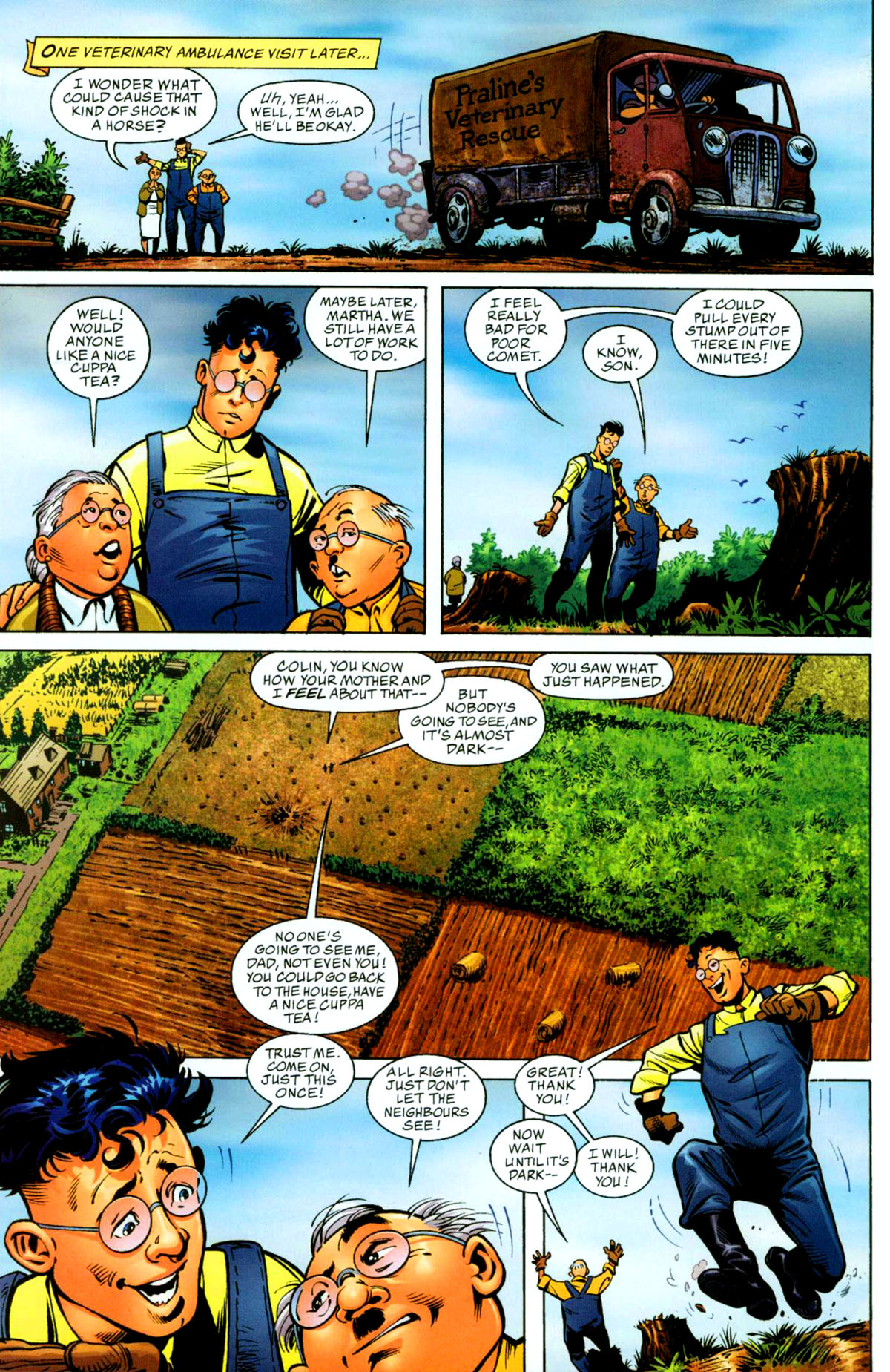 Read online Superman: True Brit comic - Issue # Full