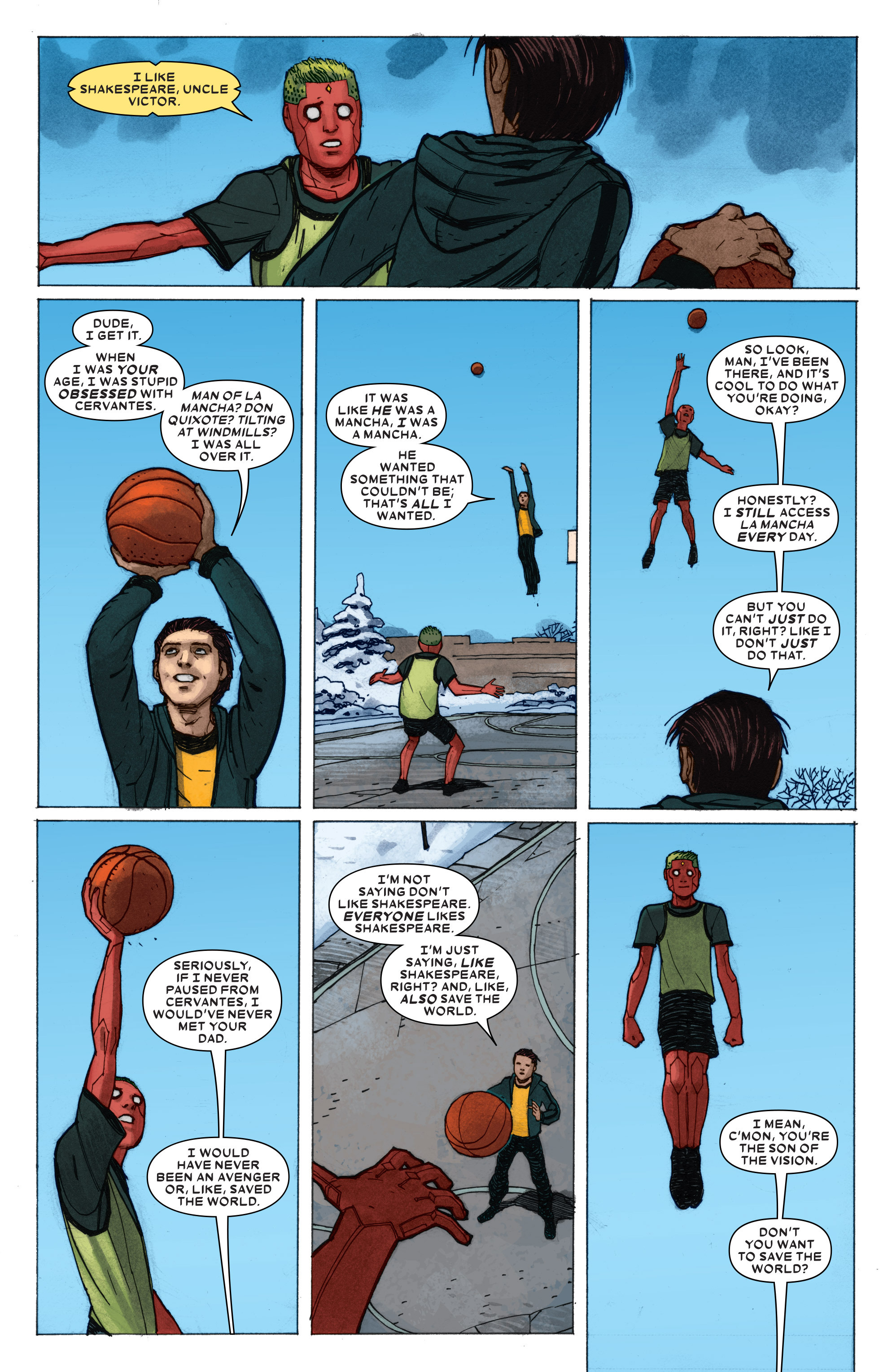 Read online Vision comic - Issue #8