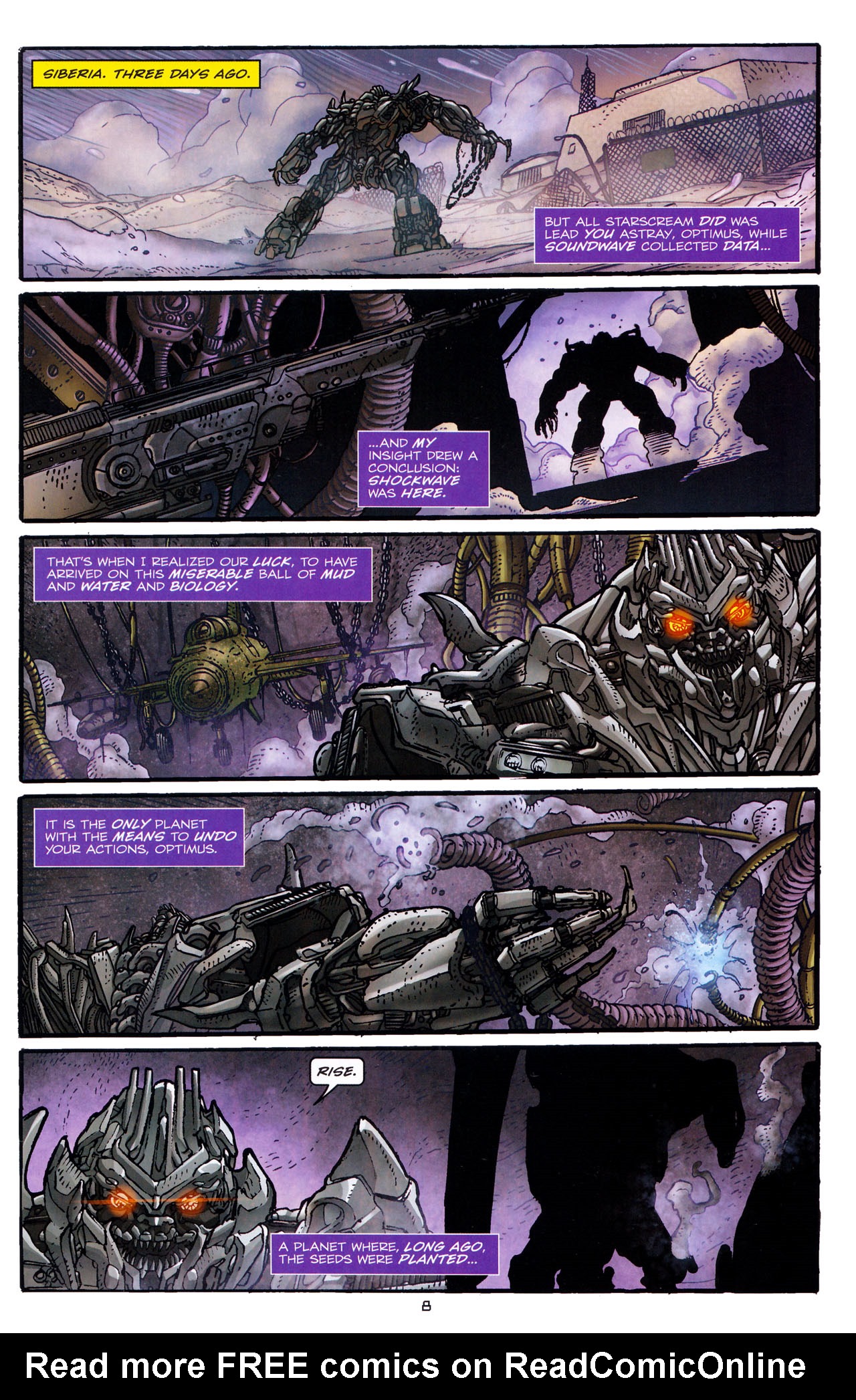 Read online Transformers: Dark of the Moon Rising Storm comic - Issue #2