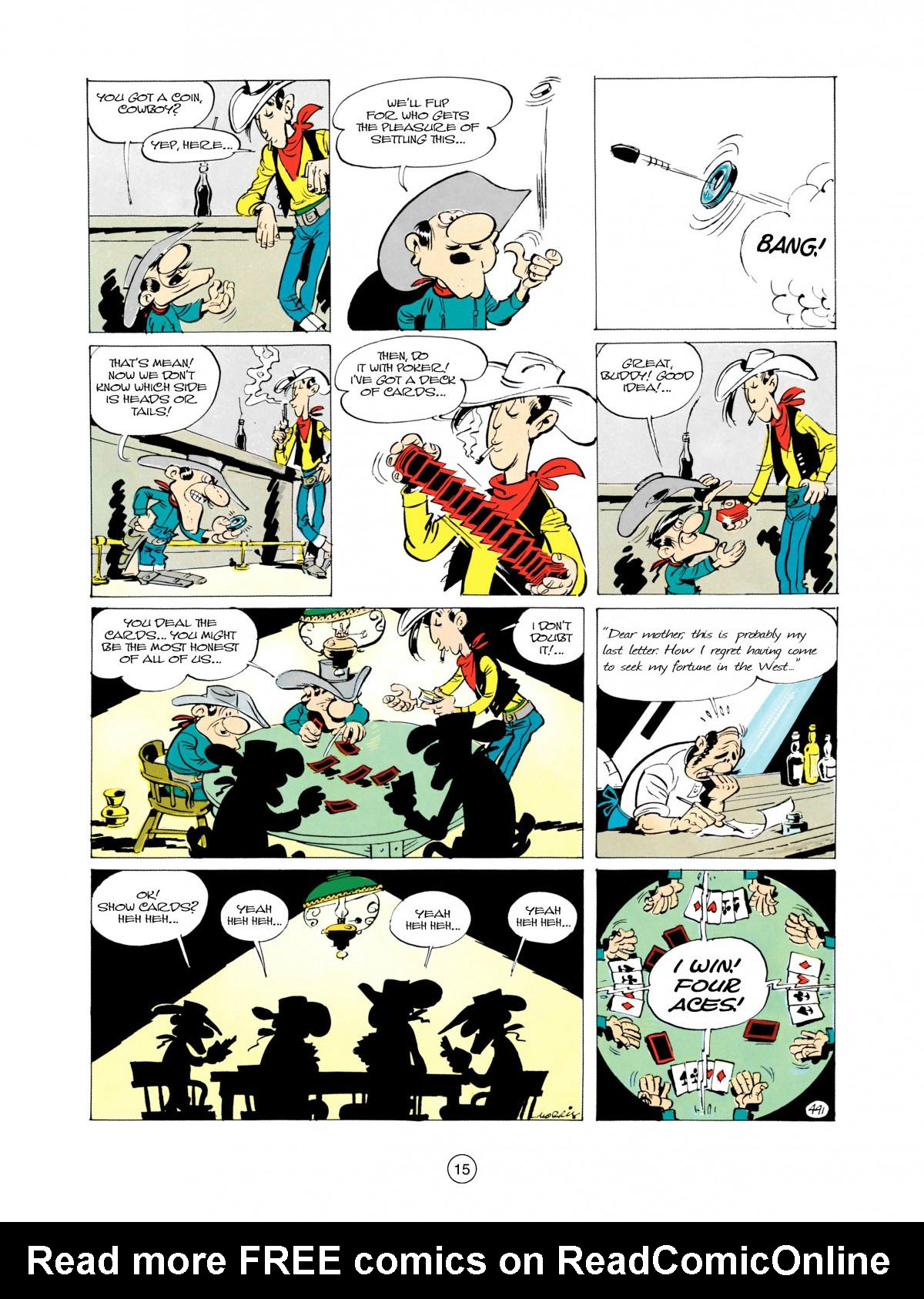 Read online A Lucky Luke Adventure comic - Issue #28