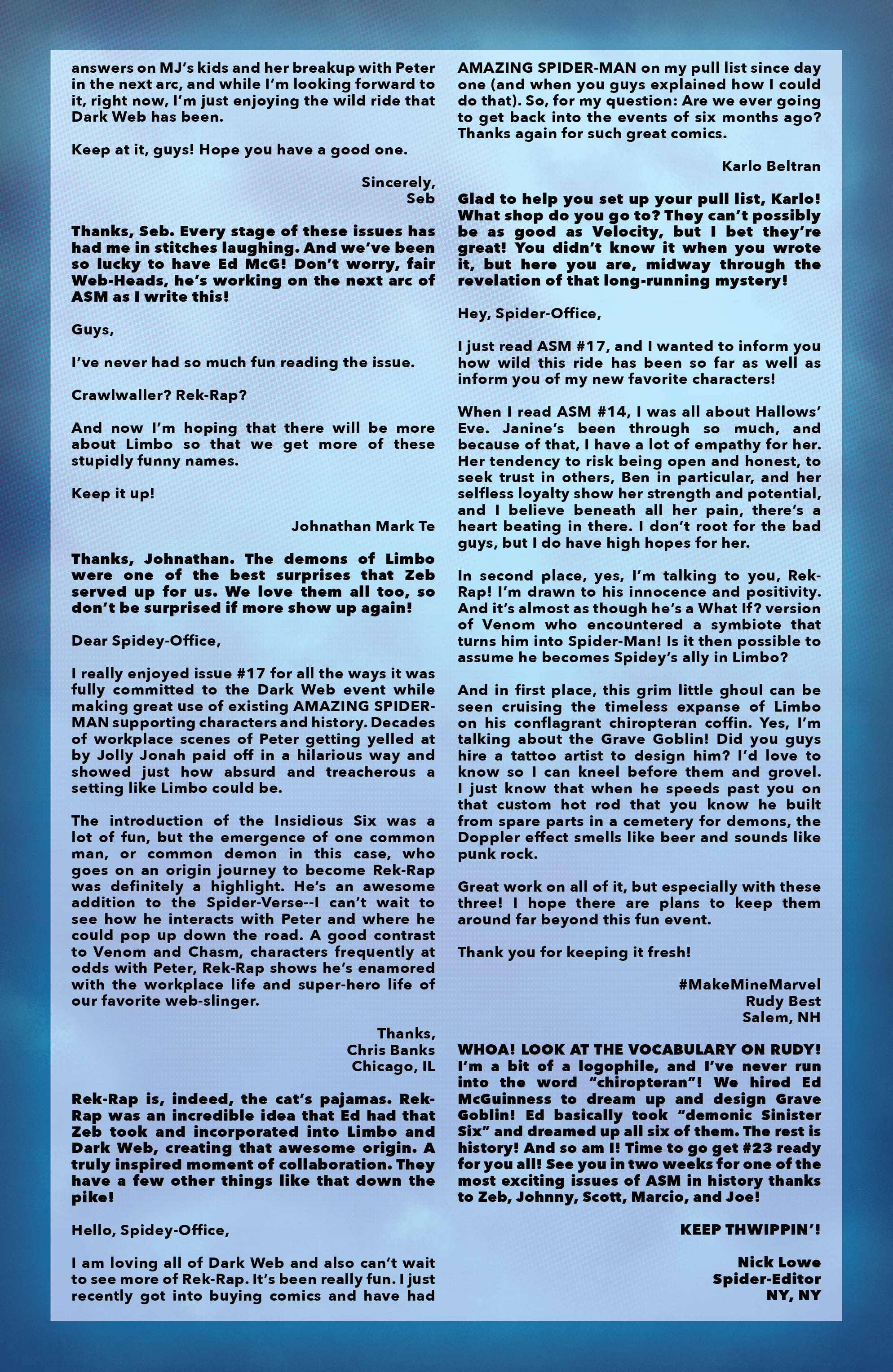Read online Amazing Spider-Man (2022) comic - Issue #22 Read online Amazing Spider-Man (2022) comic - Issue #22